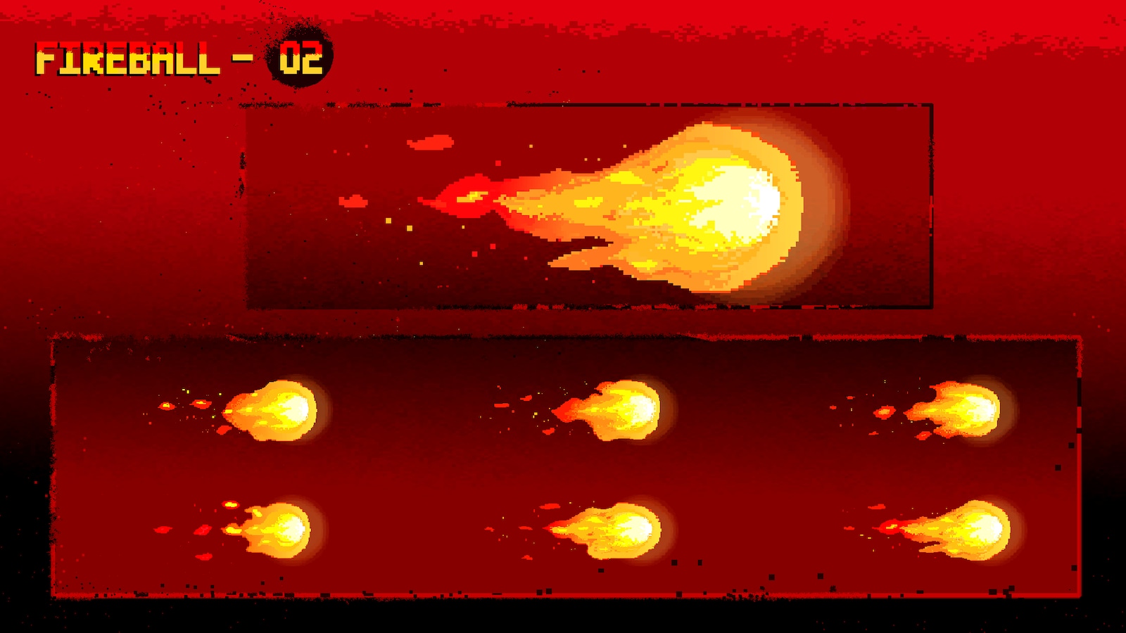 Pixel Art Fireball Pack #1 in 2D Assets - UE Marketplace