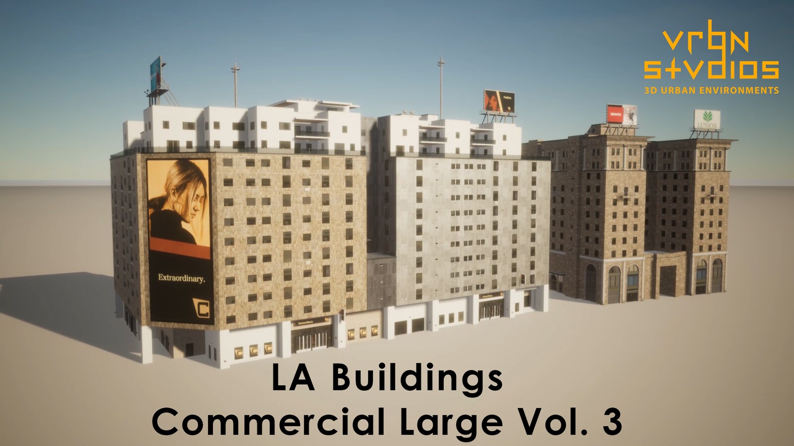 LA Buildings Commercial Large Vol. 3 in Architectural Visualization ...