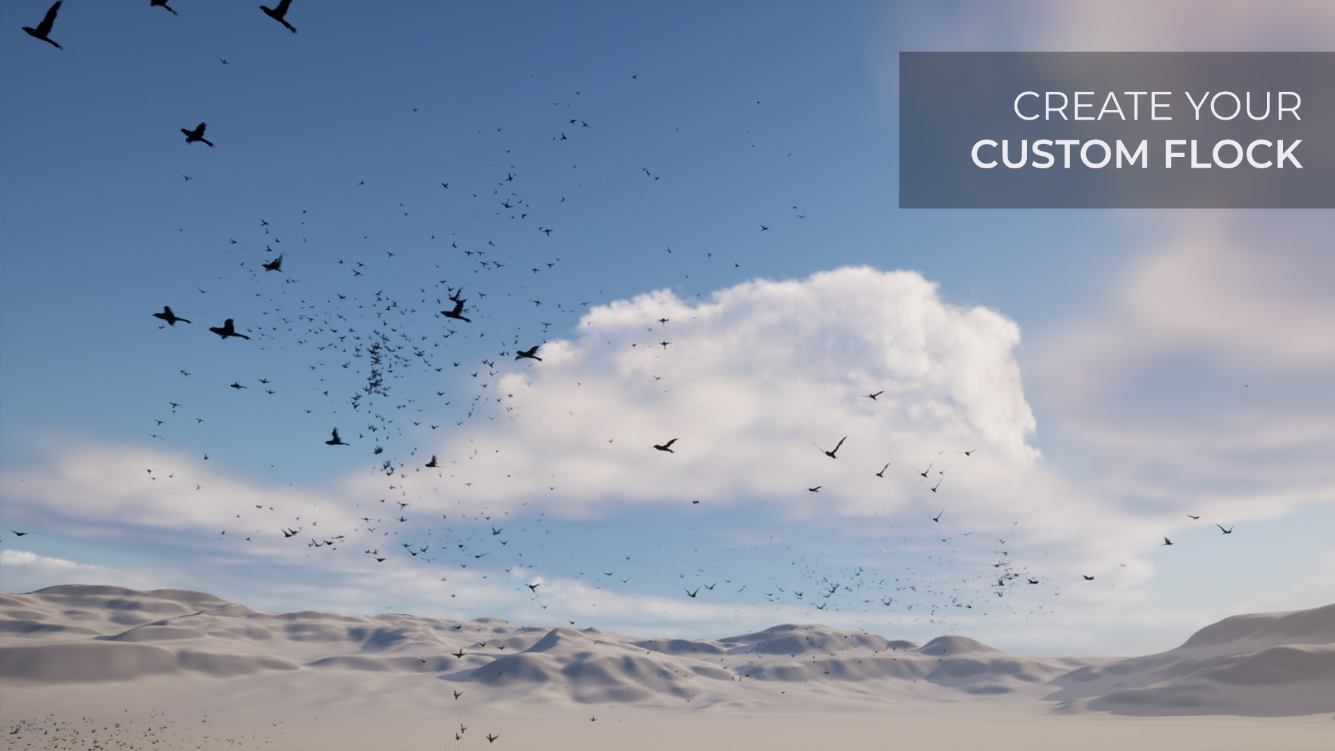 Customizable Flock System (Niagara Animals)