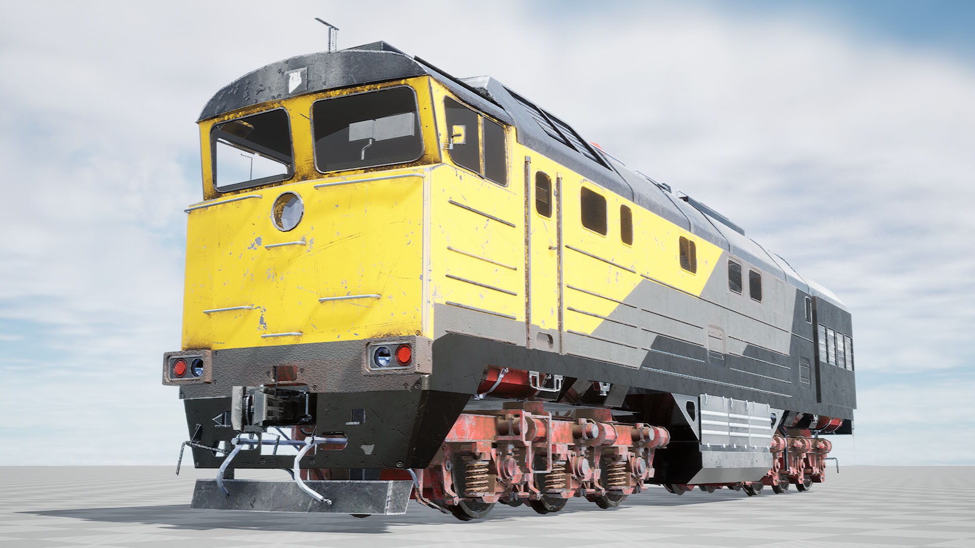 ZBL Train v1 in Props - UE Marketplace