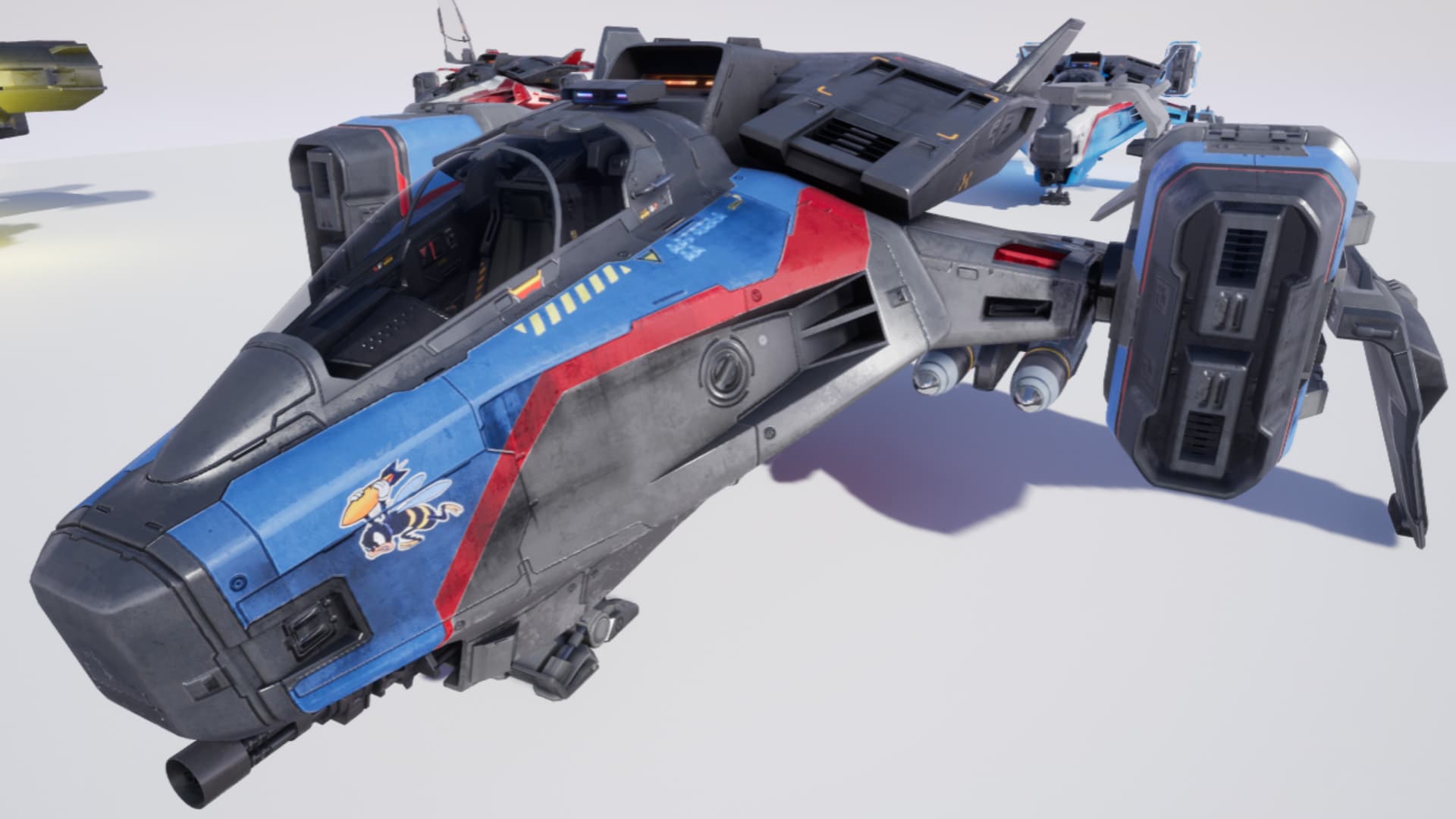 Spaceship - Modular Pirate Fighter in Props - UE Marketplace