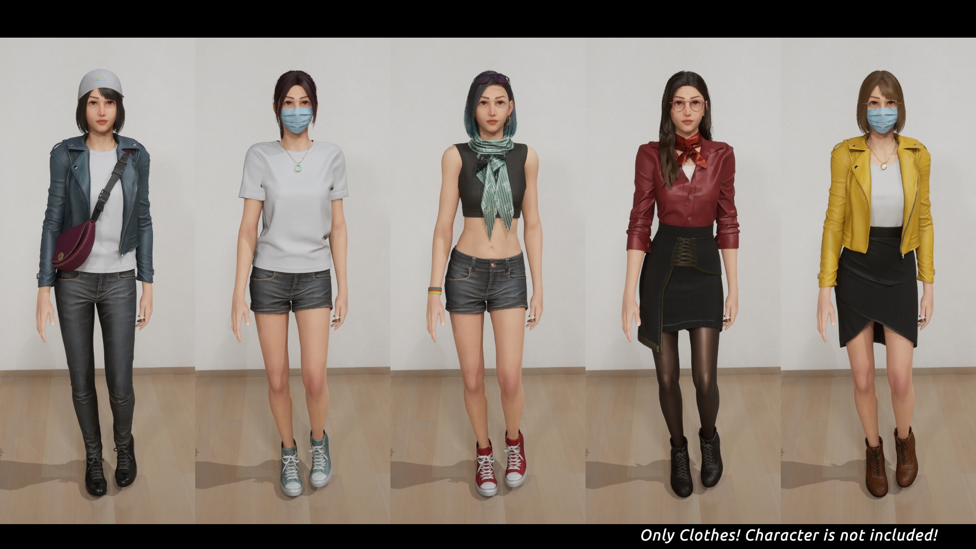Modular Casual Cloth Pack for Shenya in Props - UE Marketplace