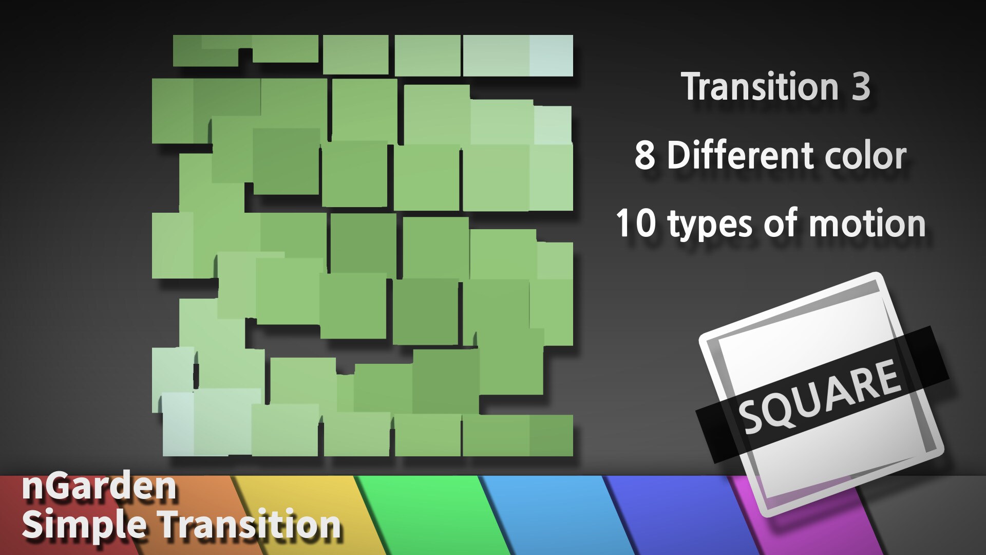 nGarden Simple Transition (Square) in Visual Effects - UE Marketplace