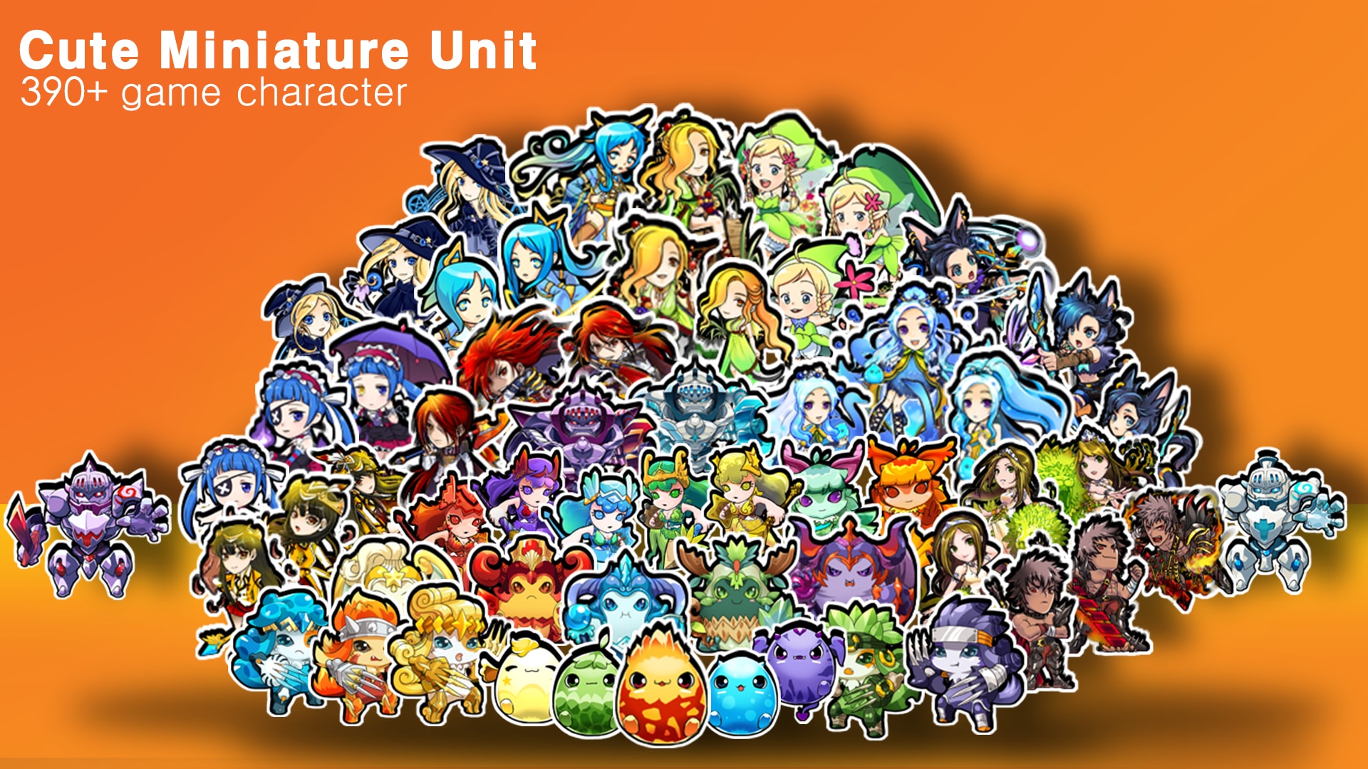Miniature Character Pack in 2D Assets - UE Marketplace