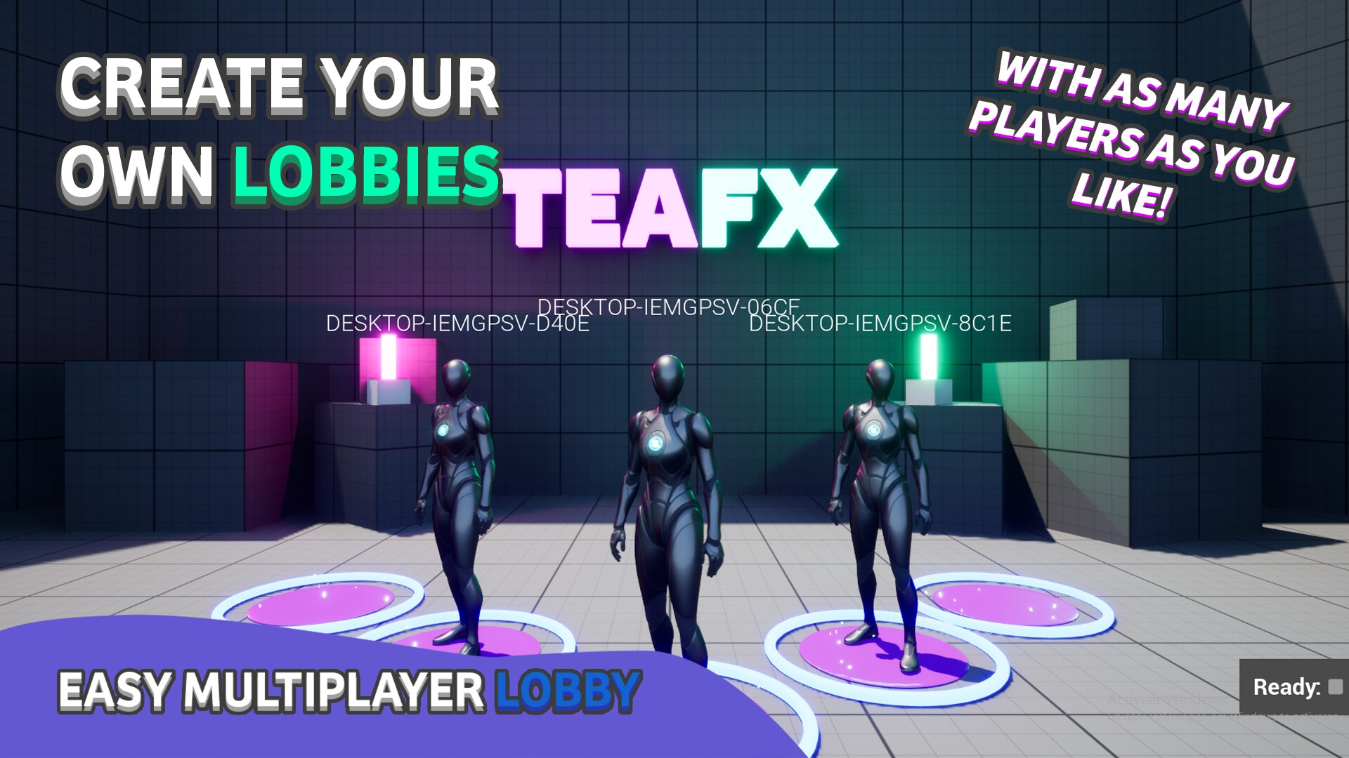 Easy Multiplayer Lobby in Blueprints - UE Marketplace