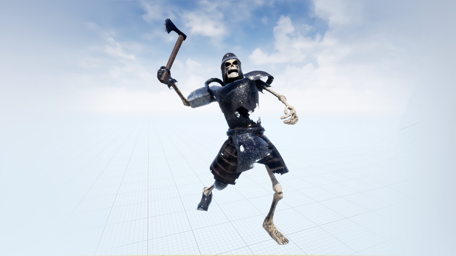 Customizable Fantasy Skeletons With Weapons And Cape in Characters - UE ...