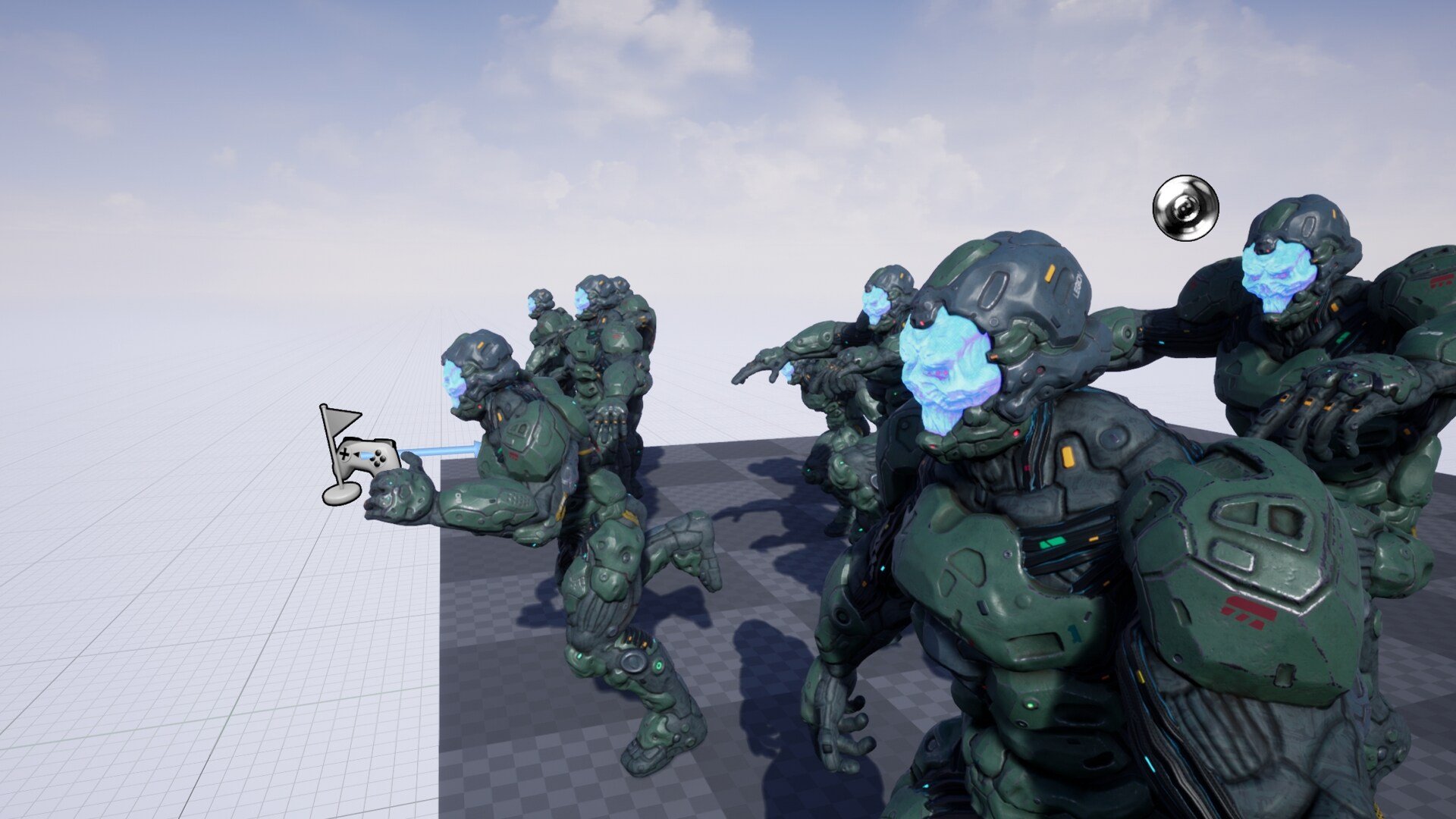 Ghost soldier in Characters - UE Marketplace