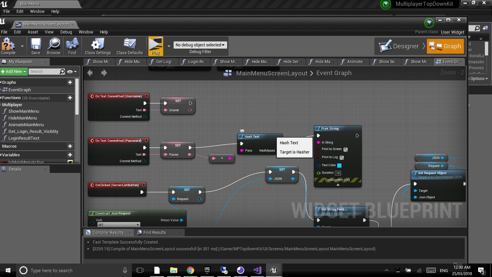 SHA256 Hashing for Networking Sensitive Data in Code Plugins - UE ...