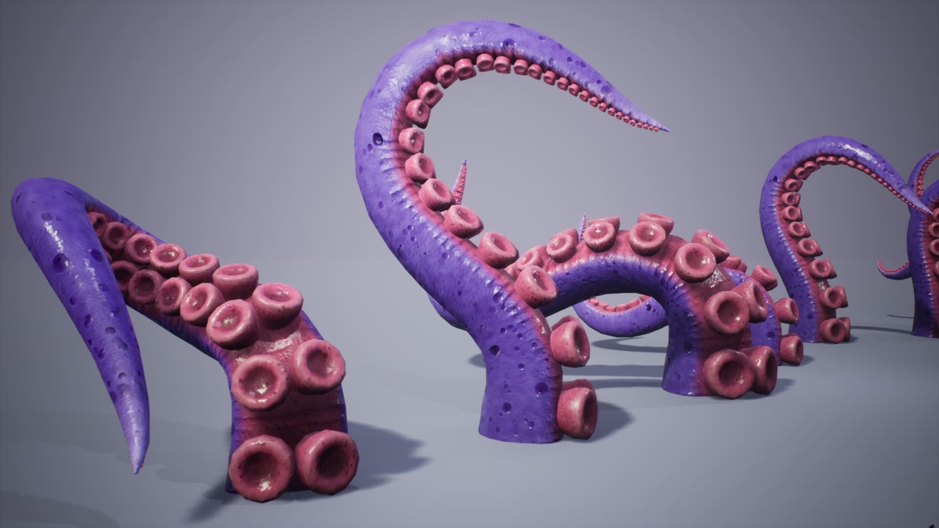 Stylized Tentacles Animated In Characters Ue Marketplace