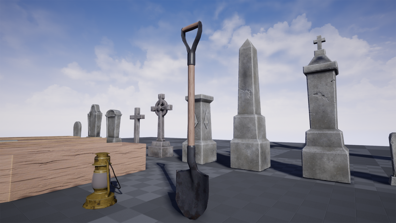 Stylized Gravestone Pack, 카테고리 소품 - UE 마켓플레이스