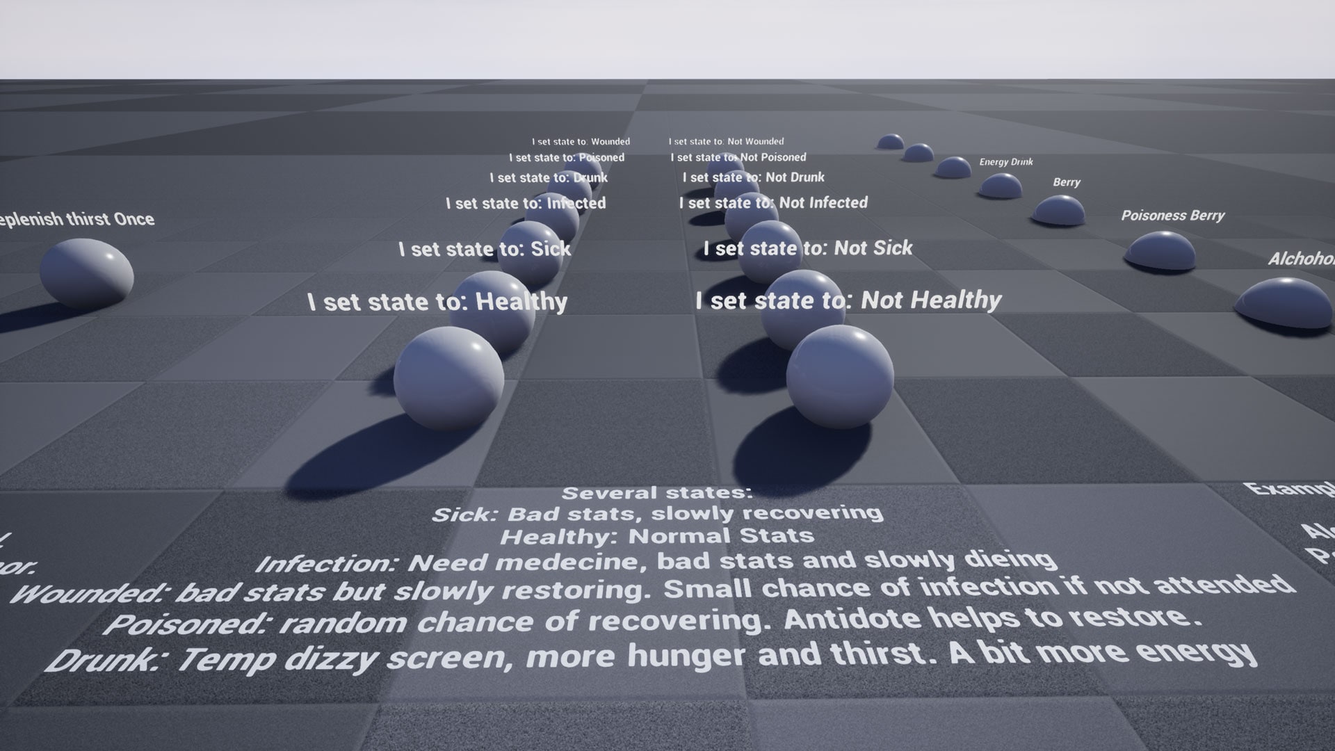 Ue4 Basic Survival Attribute System Replicated In Blueprints Ue