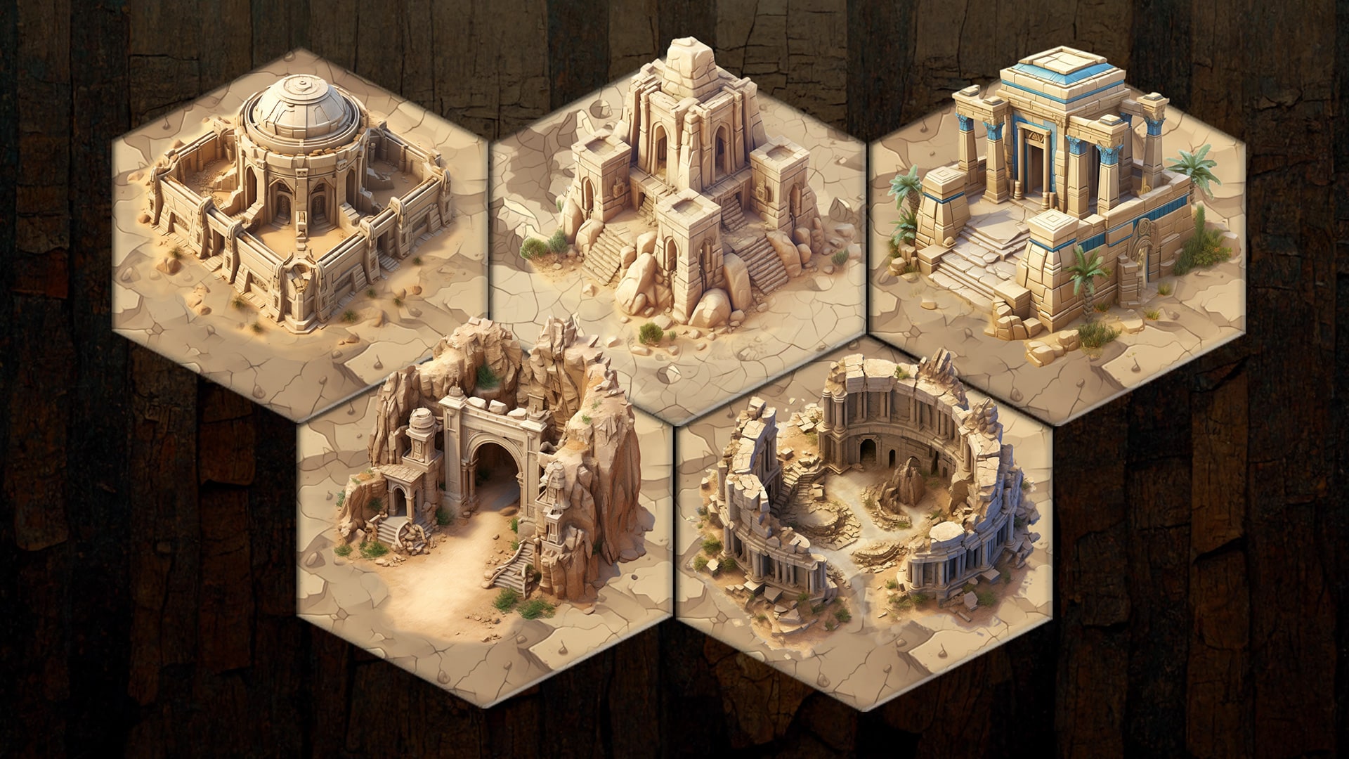 Hex Tiles - Volume 3 in 2D Assets - UE Marketplace