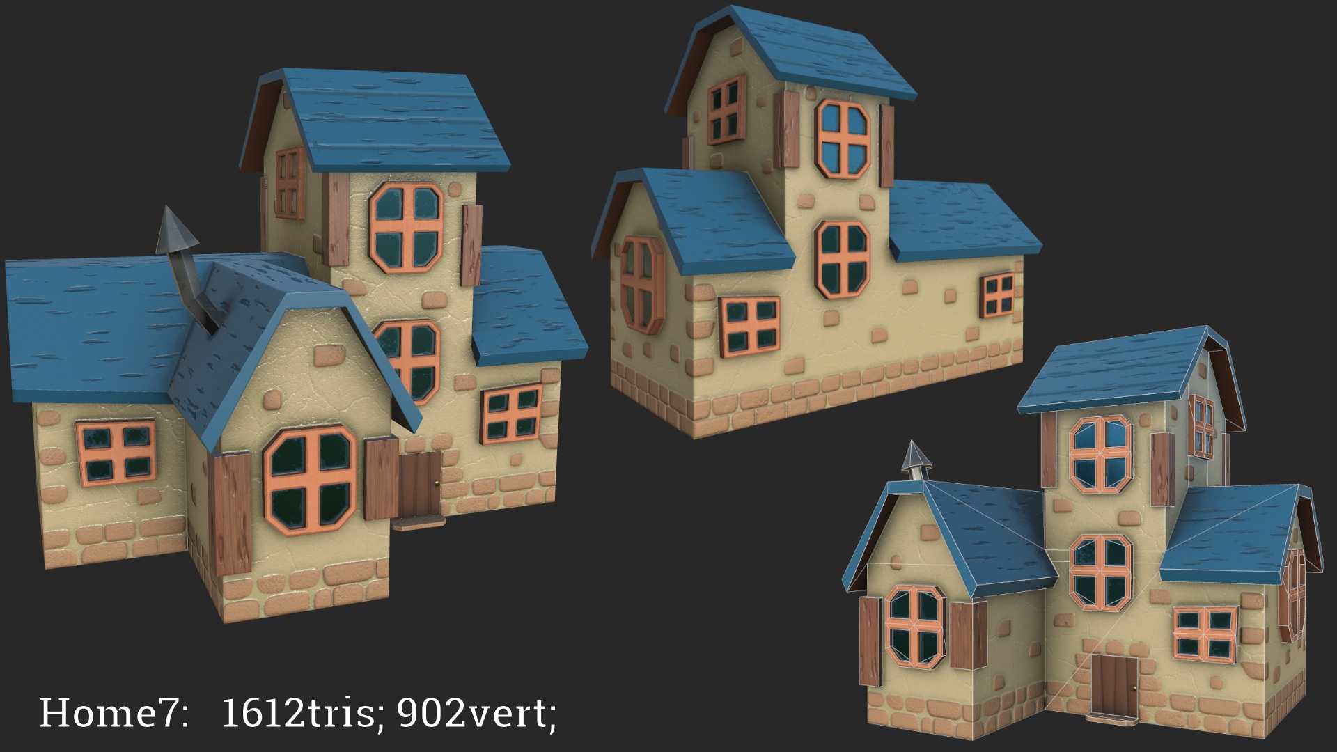 Stylized House Pack in Props - UE Marketplace