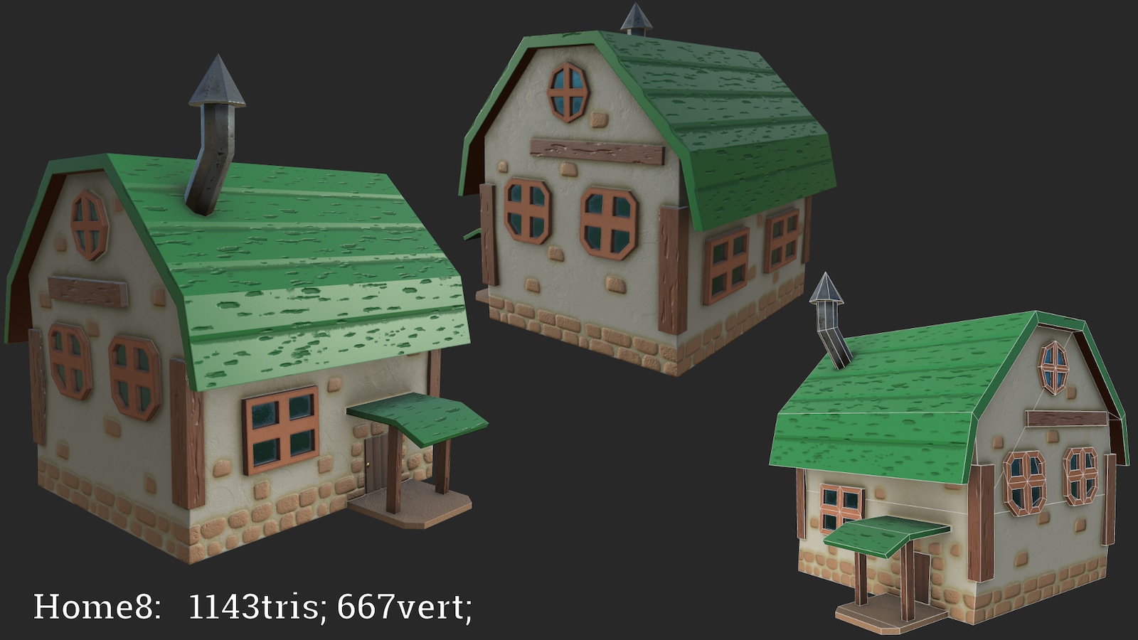 Stylized House Pack, 카테고리 소품 - UE 마켓플레이스