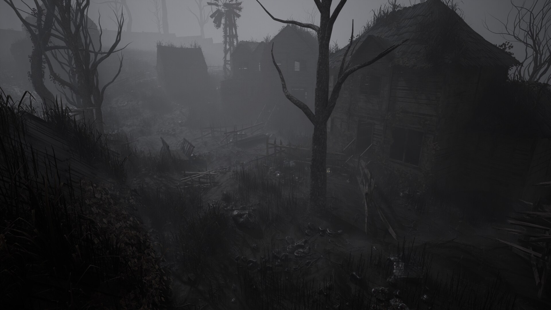 Abandoned Horror Village In Environments Ue Marketplace