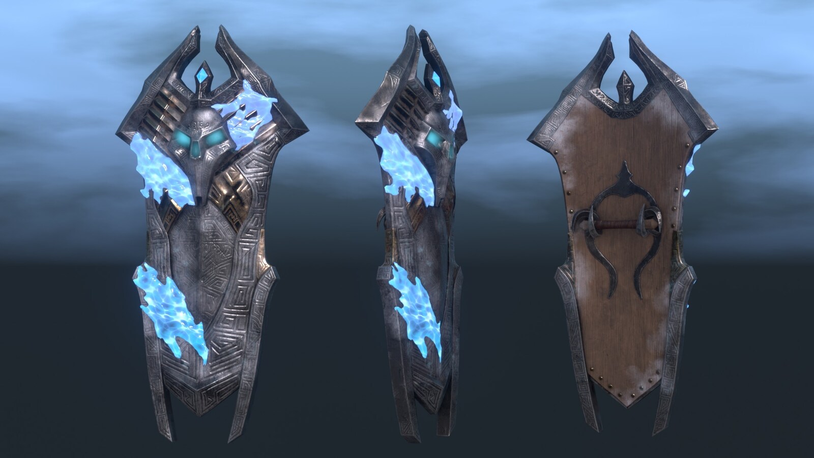 Fantasy Ice Weapon Set in Weapons - UE Marketplace