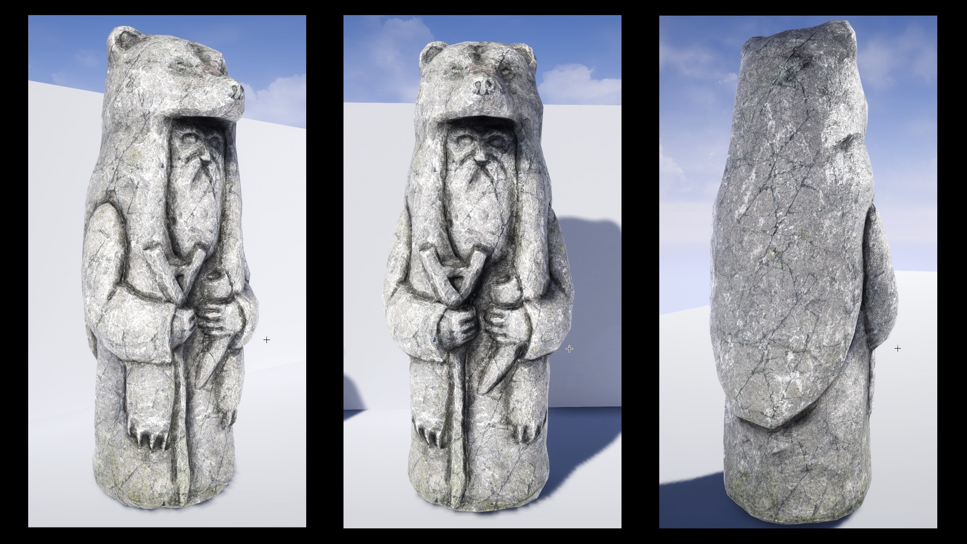 Celtic Pagan Idols in Props - UE Marketplace
