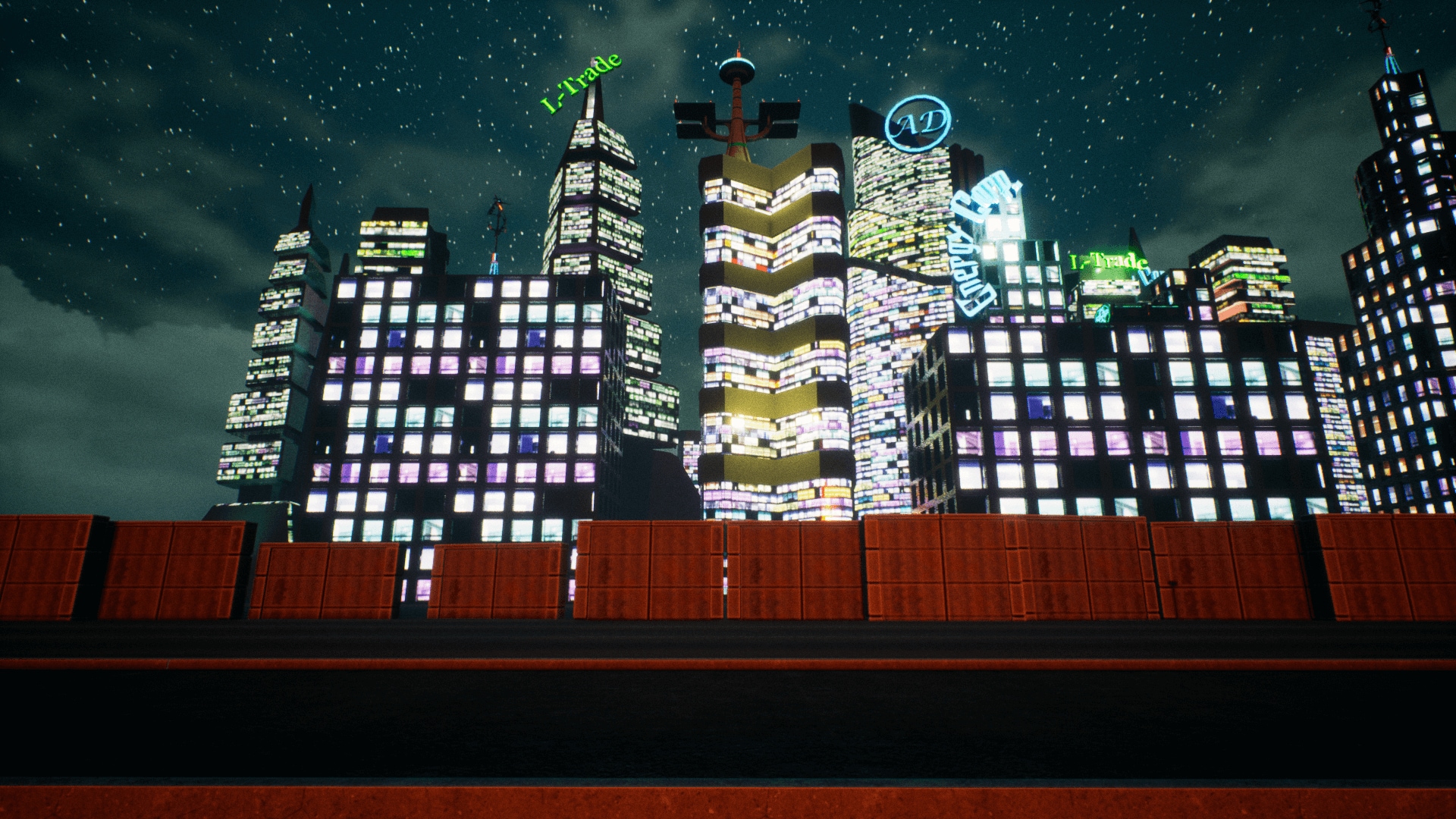 Background Buildings in Environments - UE Marketplace