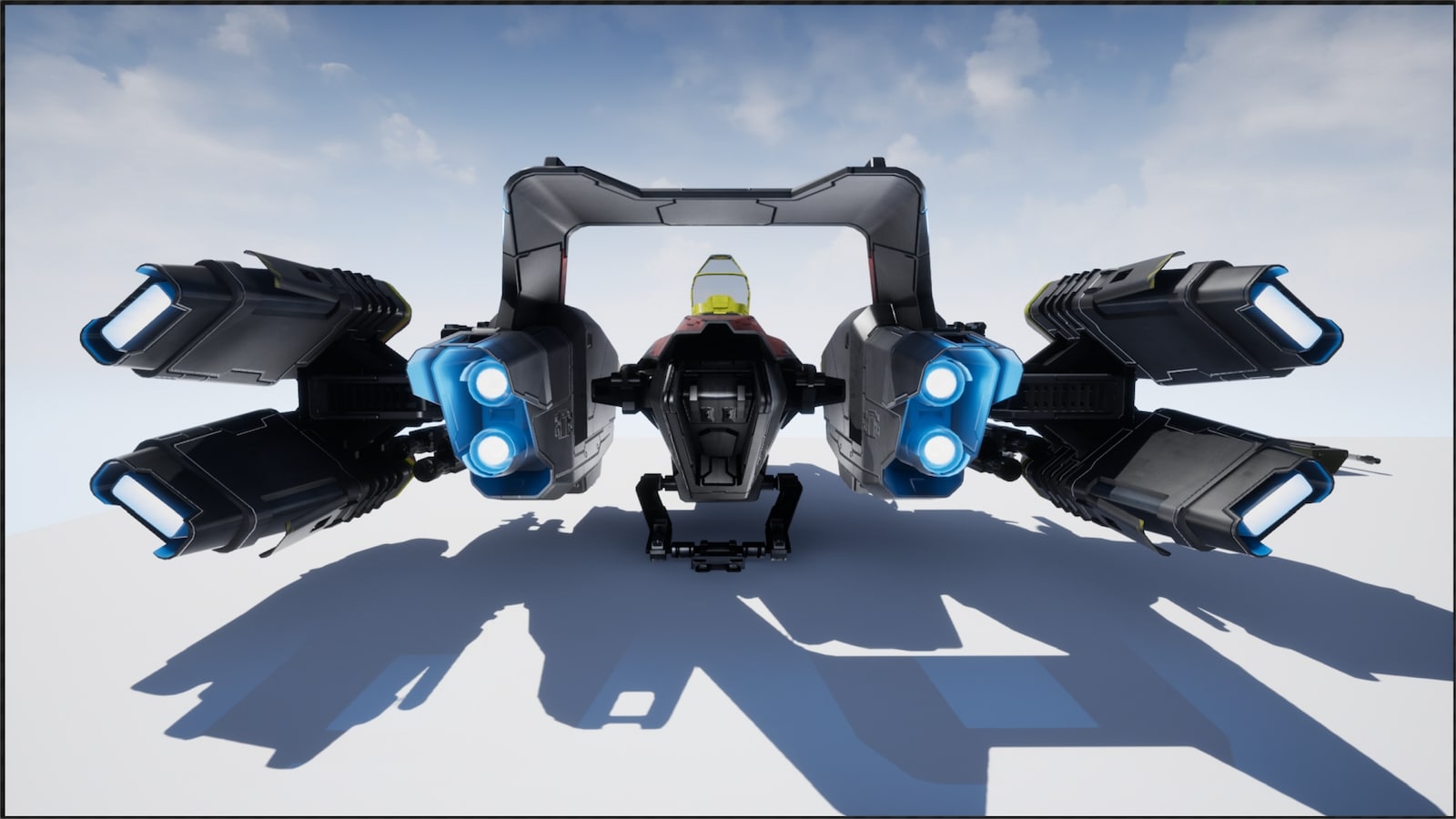 Scorpion Space Fighter in Blueprints - UE Marketplace