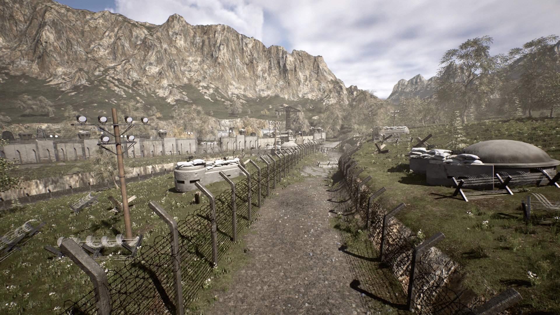 在环境创建的Military Base - 虚幻引擎商城