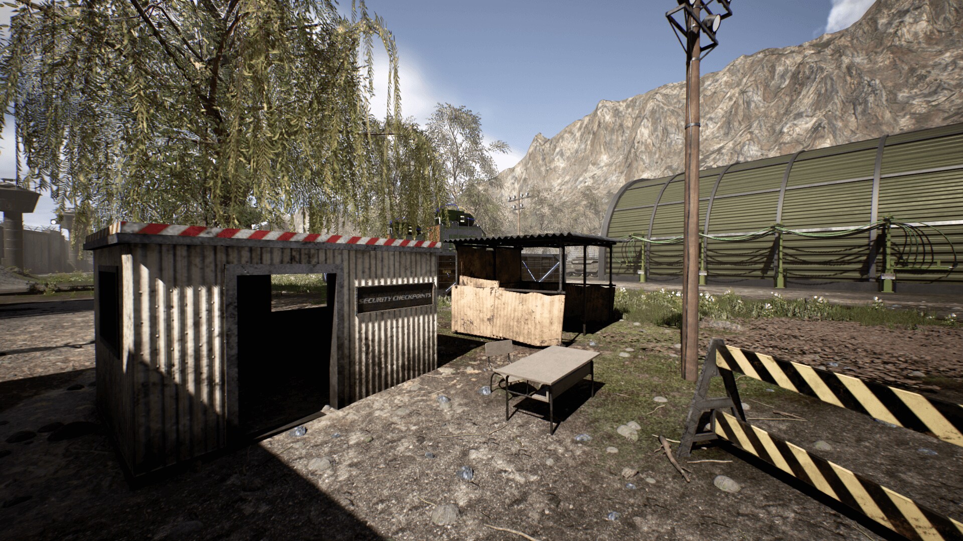 在环境创建的Military Base - 虚幻引擎商城