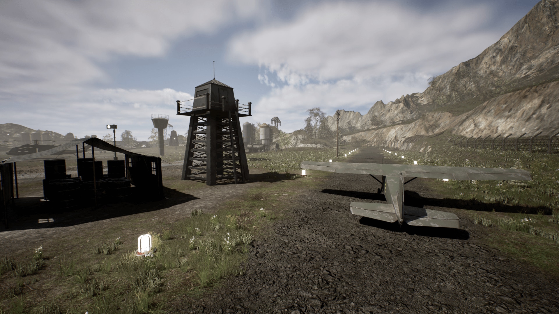 在环境创建的Military Base - 虚幻引擎商城