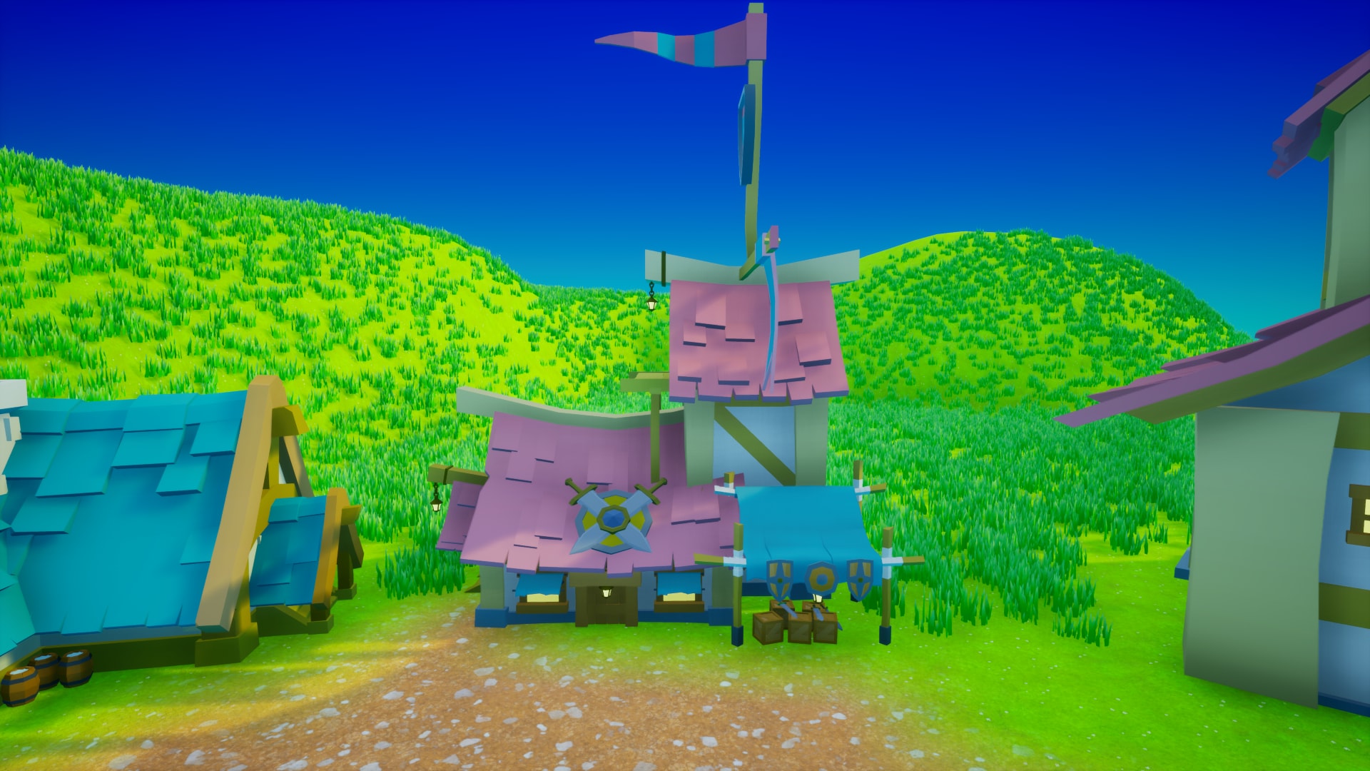 Stylized Fantasy Buildings Pack in Props - UE Marketplace