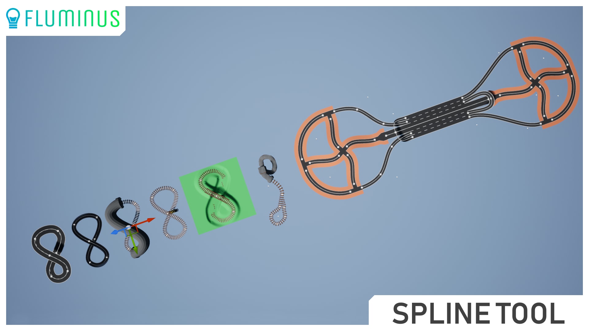 Fluminus' Spline Tools in Blueprints - UE Marketplace