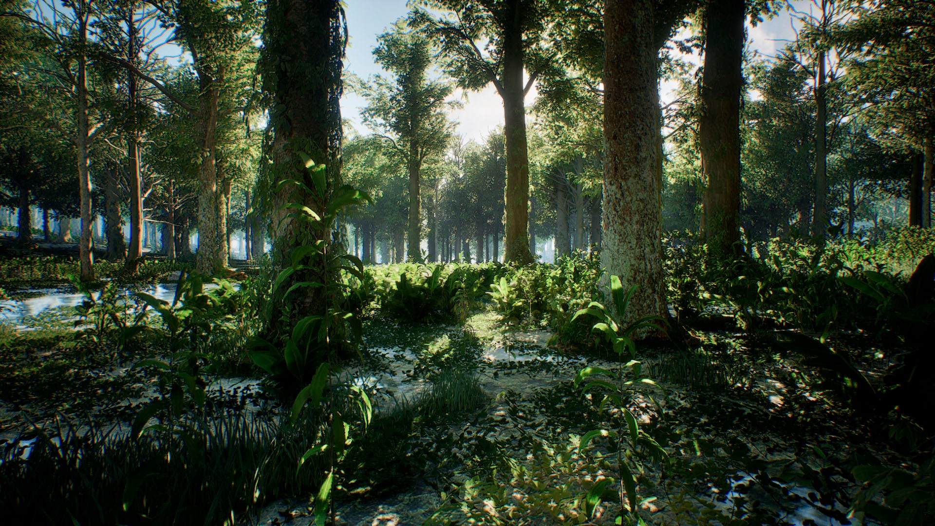 Tropical Forest with Interactive Plants and Sound (3DVEZ V4) in Props ...