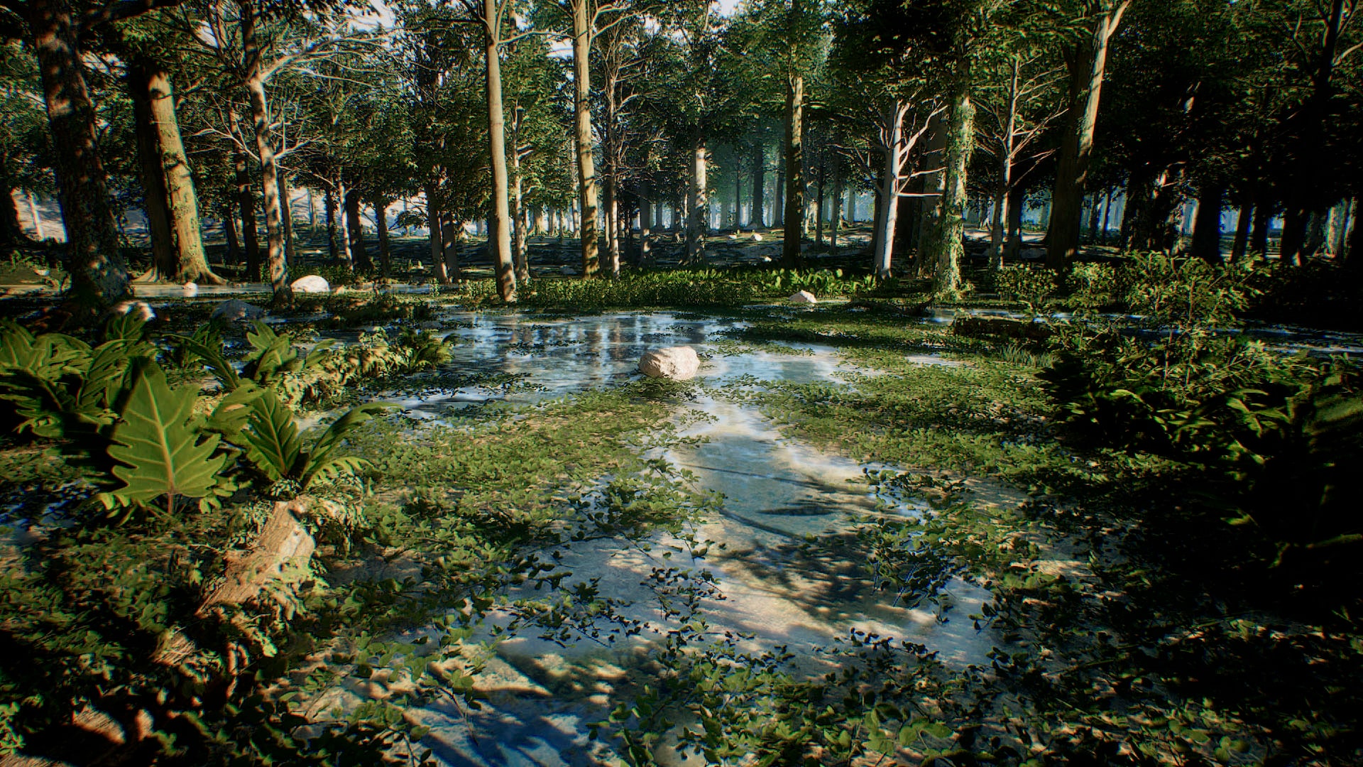 Tropical Forest with Interactive Plants and Sound (3DVEZ V4) in Props ...