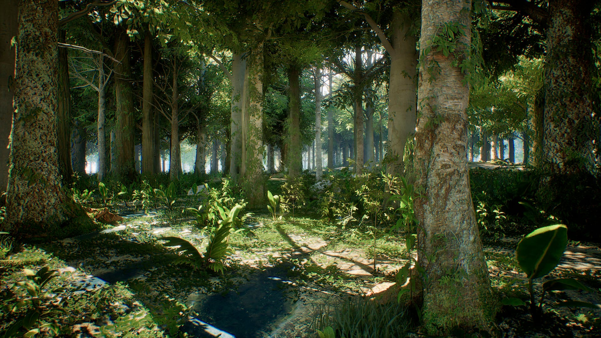 Tropical Forest with Interactive Plants and Sound (3DVEZ V4) in Props ...