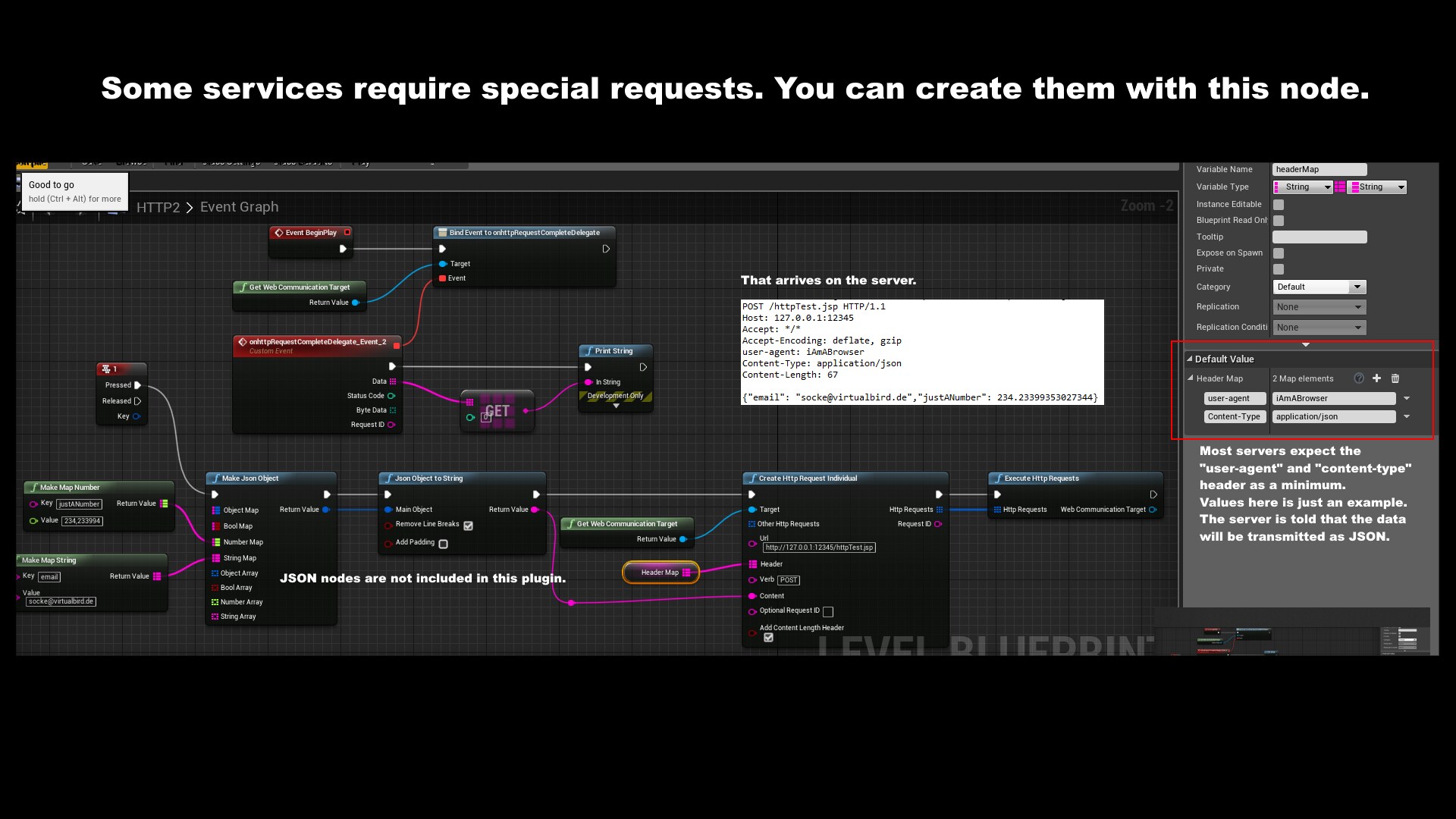 HTTP Blueprint WebCommunication in Code Plugins - UE Marketplace