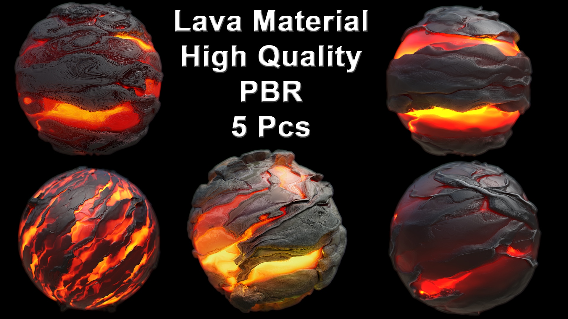 Lava Material Pack – ASSET CLOUD Lava Material Pack – ASSET CLOUD