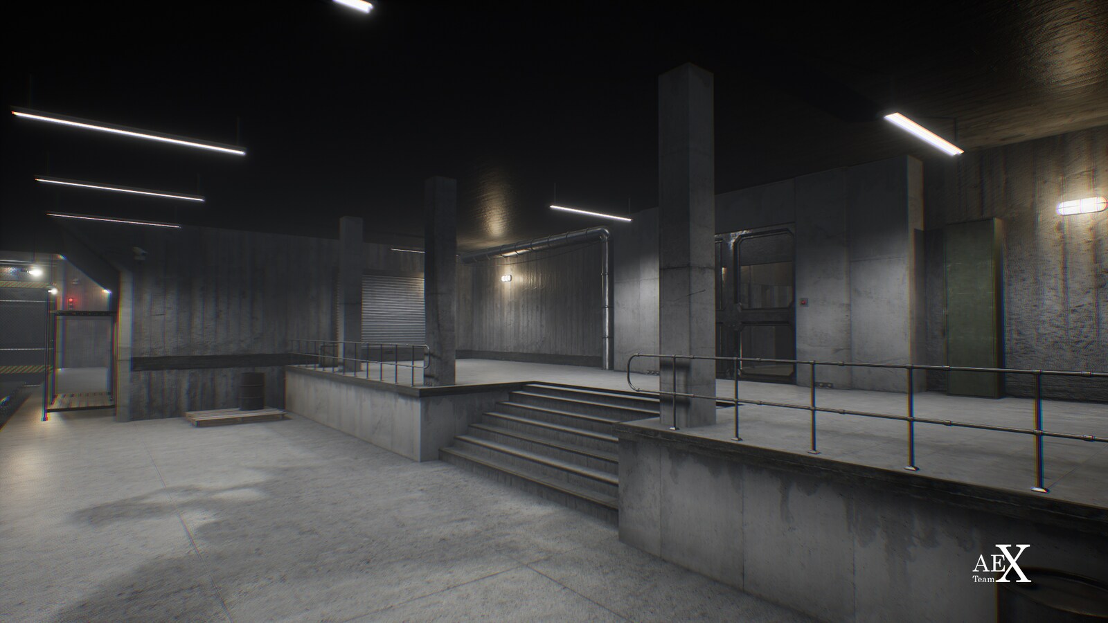 Modular Underground Environment In Environments Ue