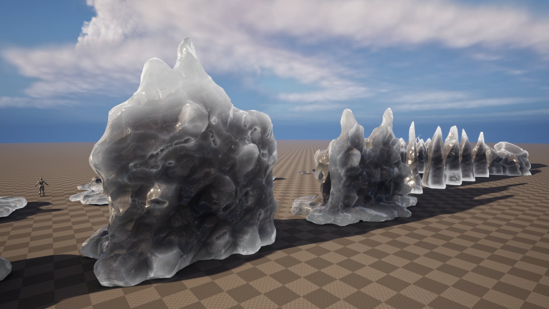 Stylized Emissive Crystal Rock Pack Vol:1 in Props - UE Marketplace