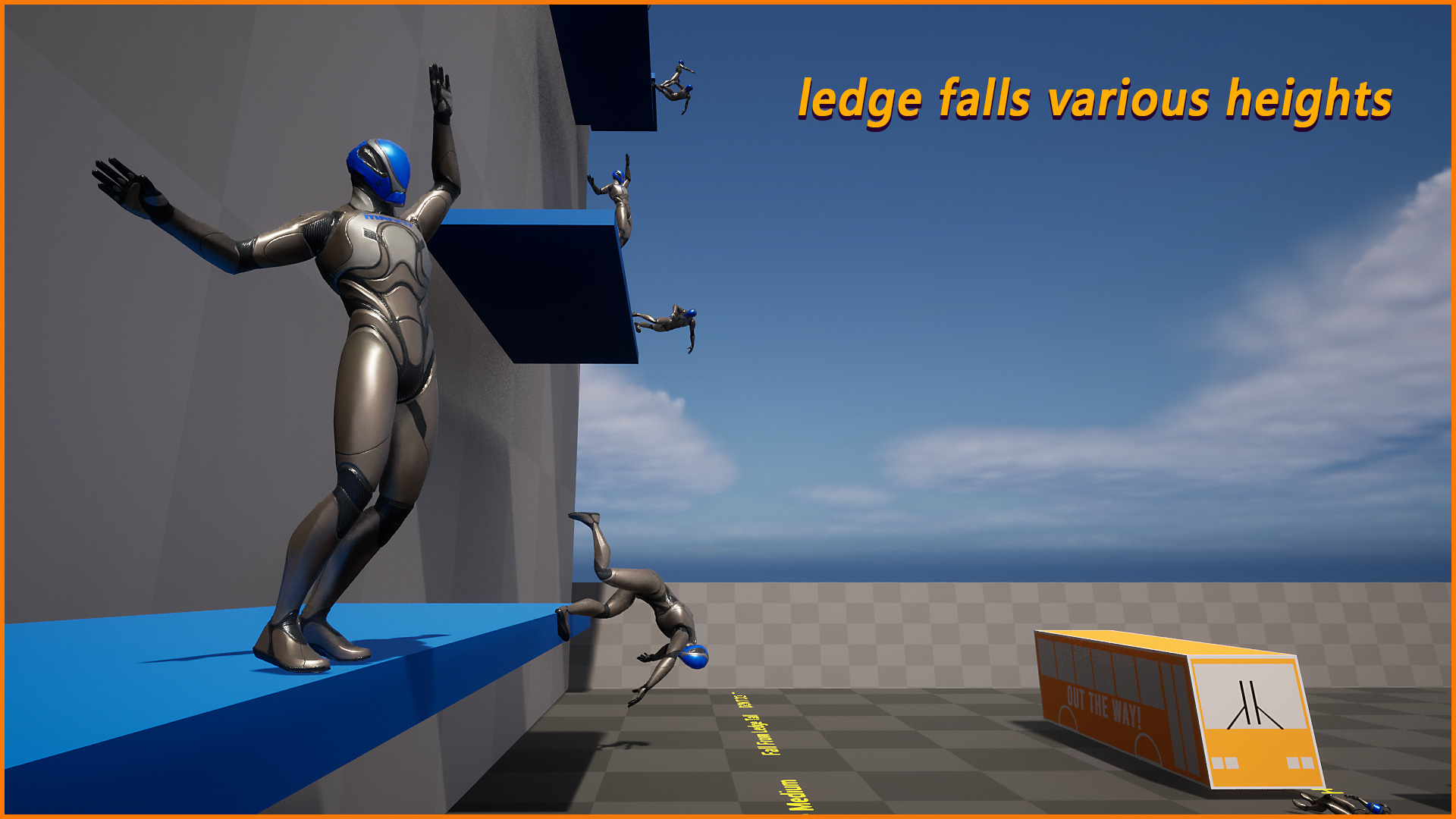 Dramatic Death Animations