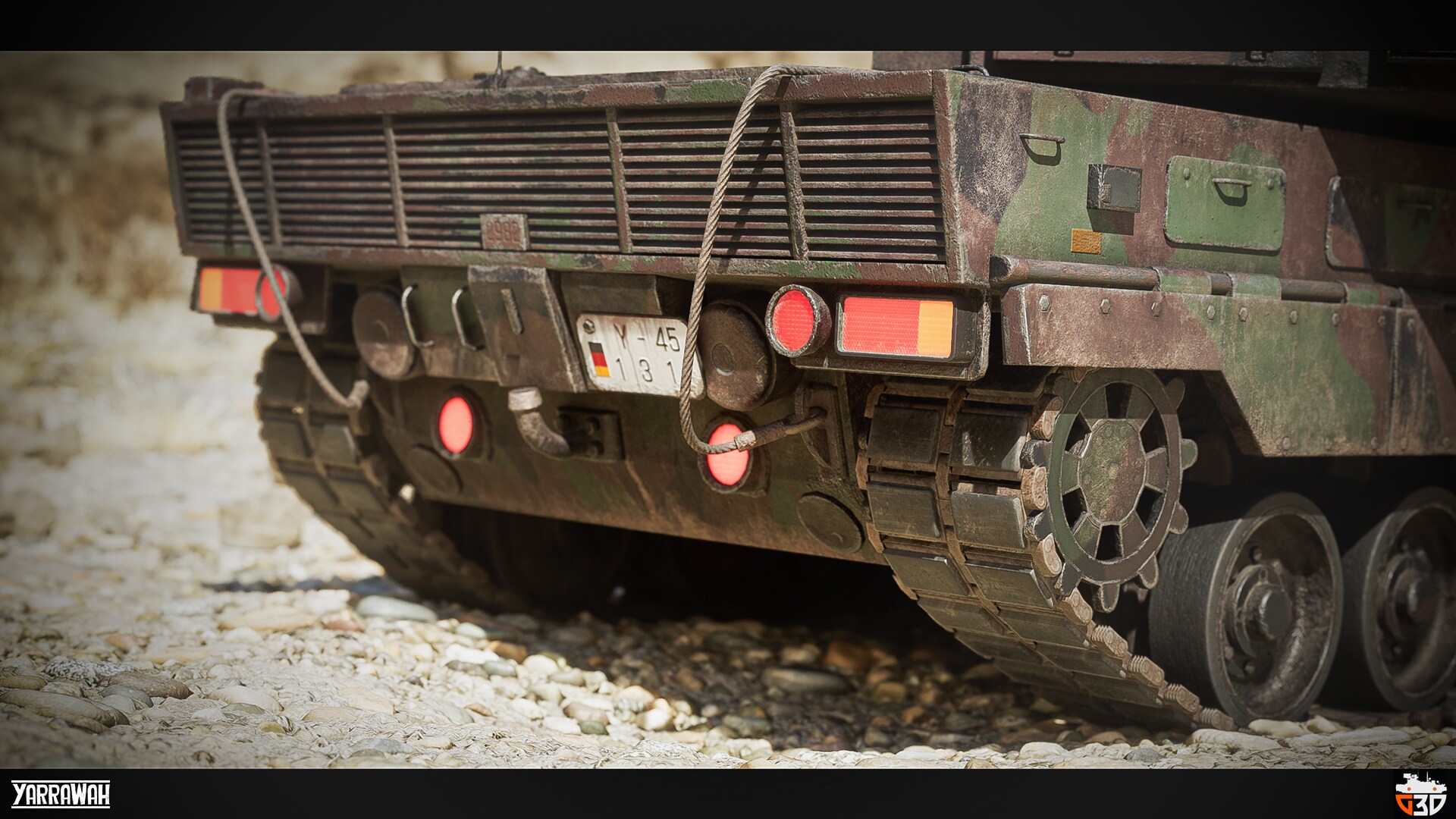 Leopard 2a7 And Merkava Mk 4 Advanced Tank Blueprint Combo Pack In