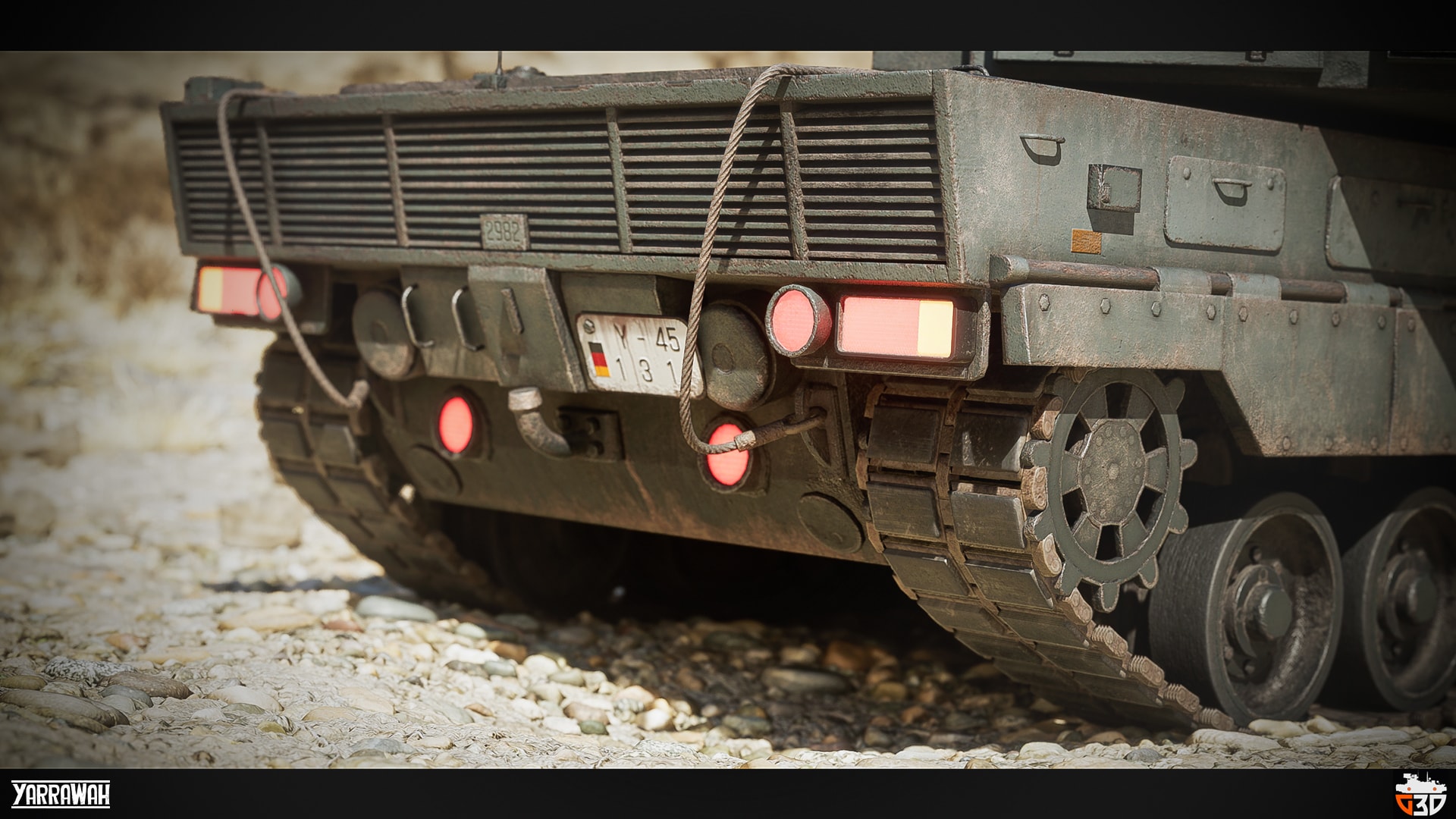 Leopard 2A7 - Advanced Tank Blueprint：ブループリント - UE マーケットプレイス