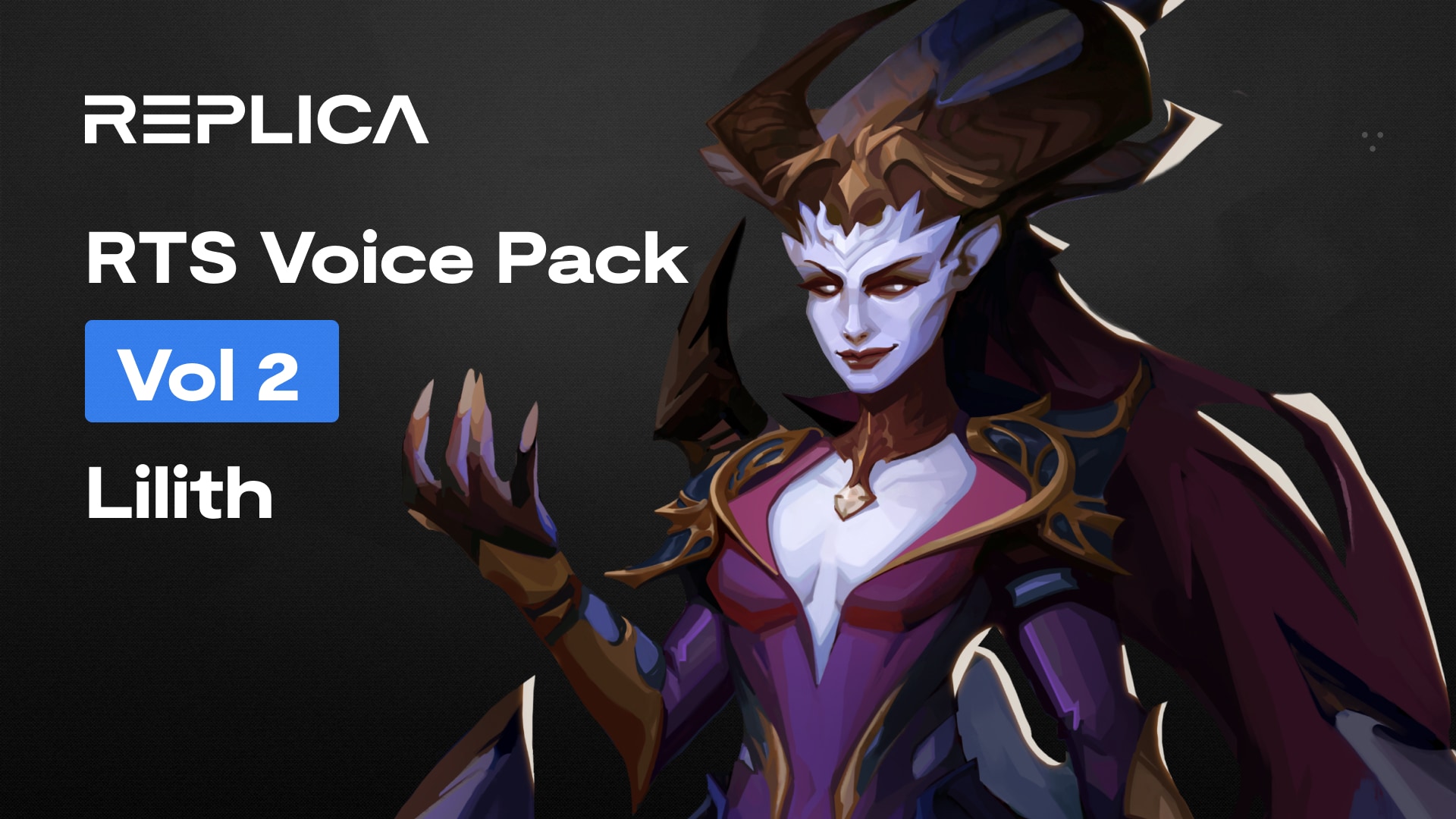 Lilith - RTS Voice Pack Vol 2 by Replica Studios in Sound Effects - UE ...