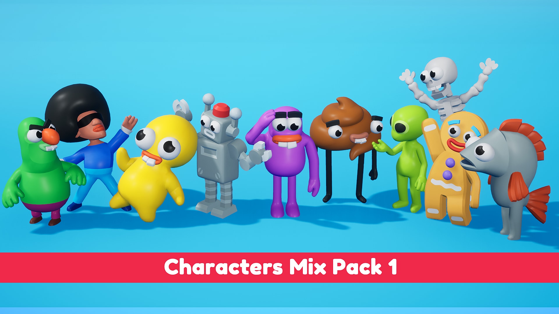 Characters Mix Pack 1 – ASSET CLOUD Characters Mix Pack 1 – ASSET CLOUD