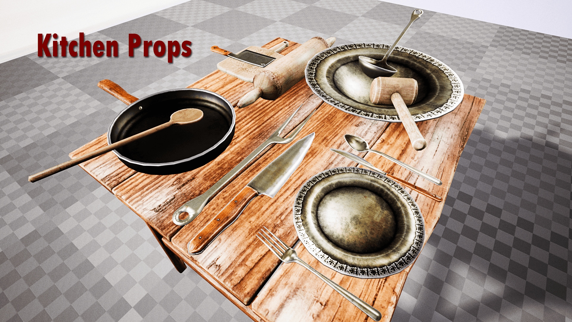 Kitchen Props in Props - UE Marketplace