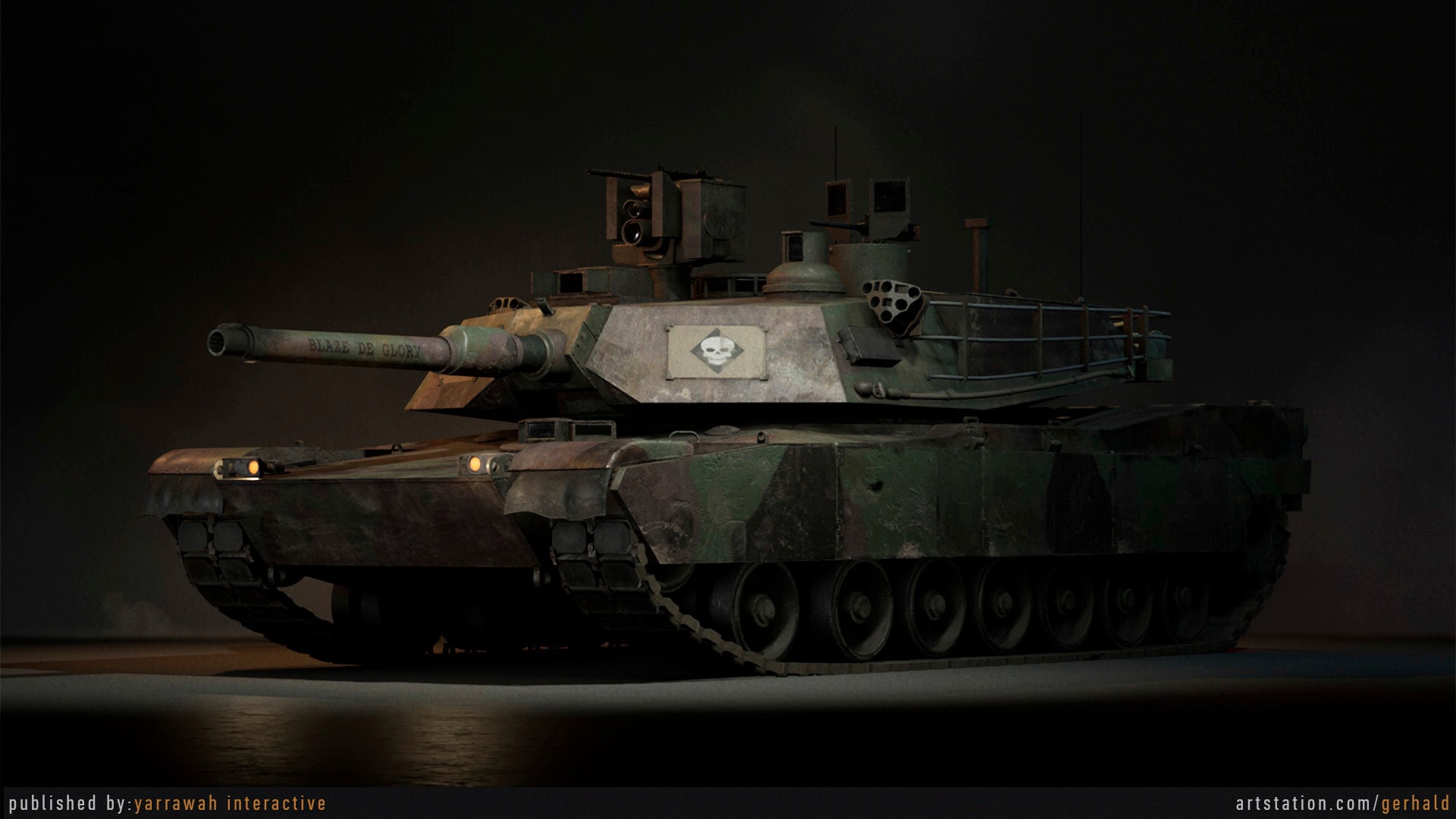 M1A2 Abrams - Advanced Tank Blueprint, 카테고리 블루프린트 - UE 마켓플레이스