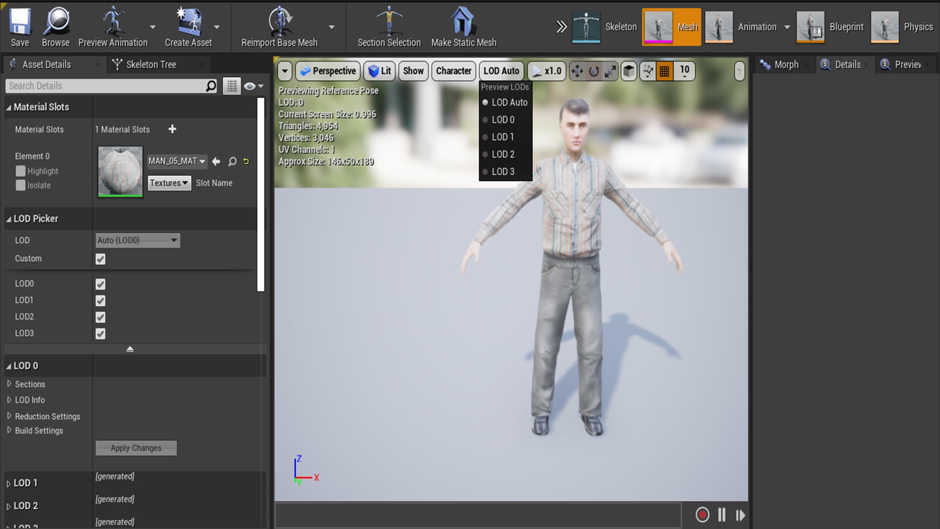 MAN 5 in Characters - UE Marketplace