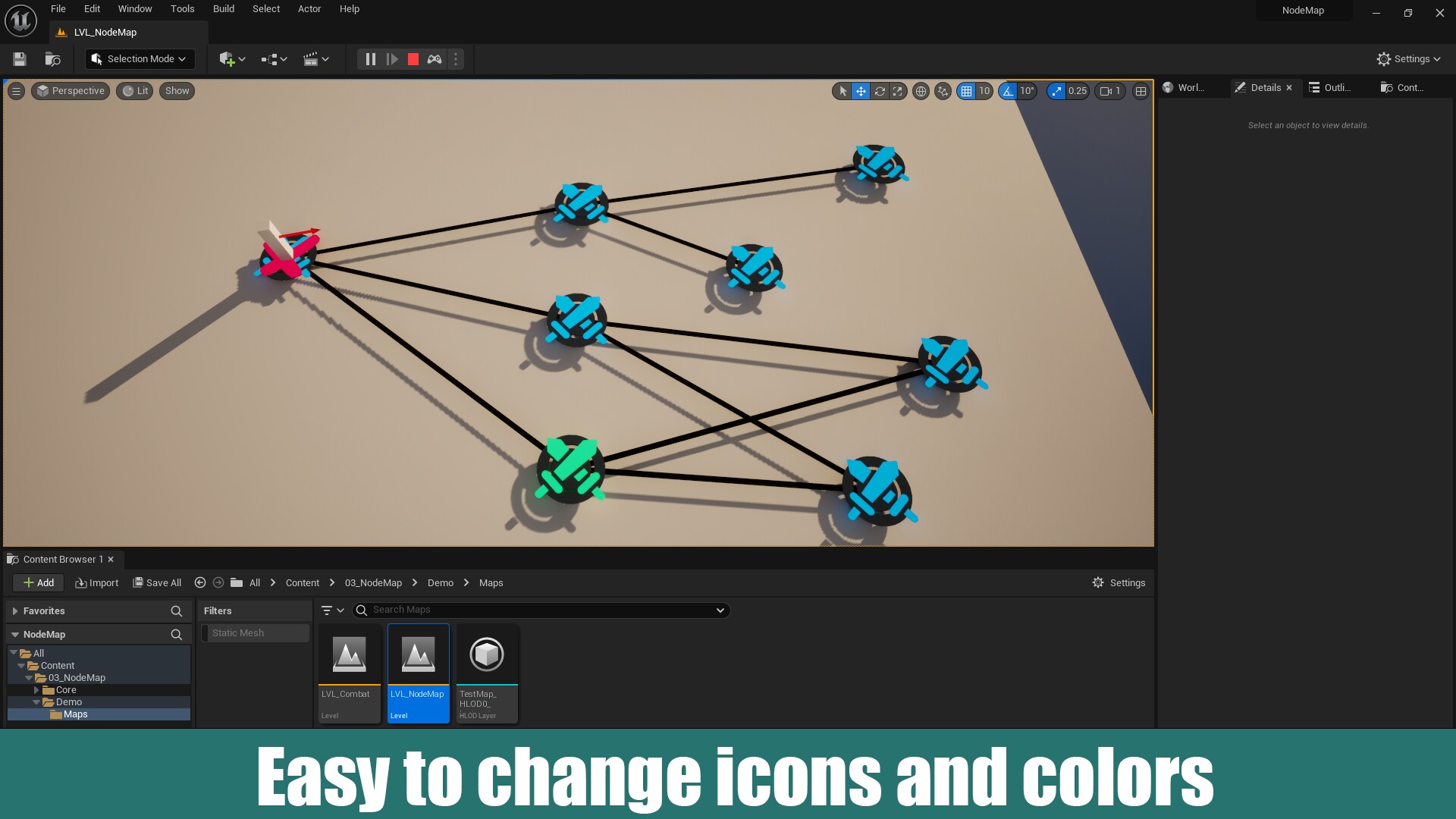 Node Map Overworld In Blueprints Ue Marketplace