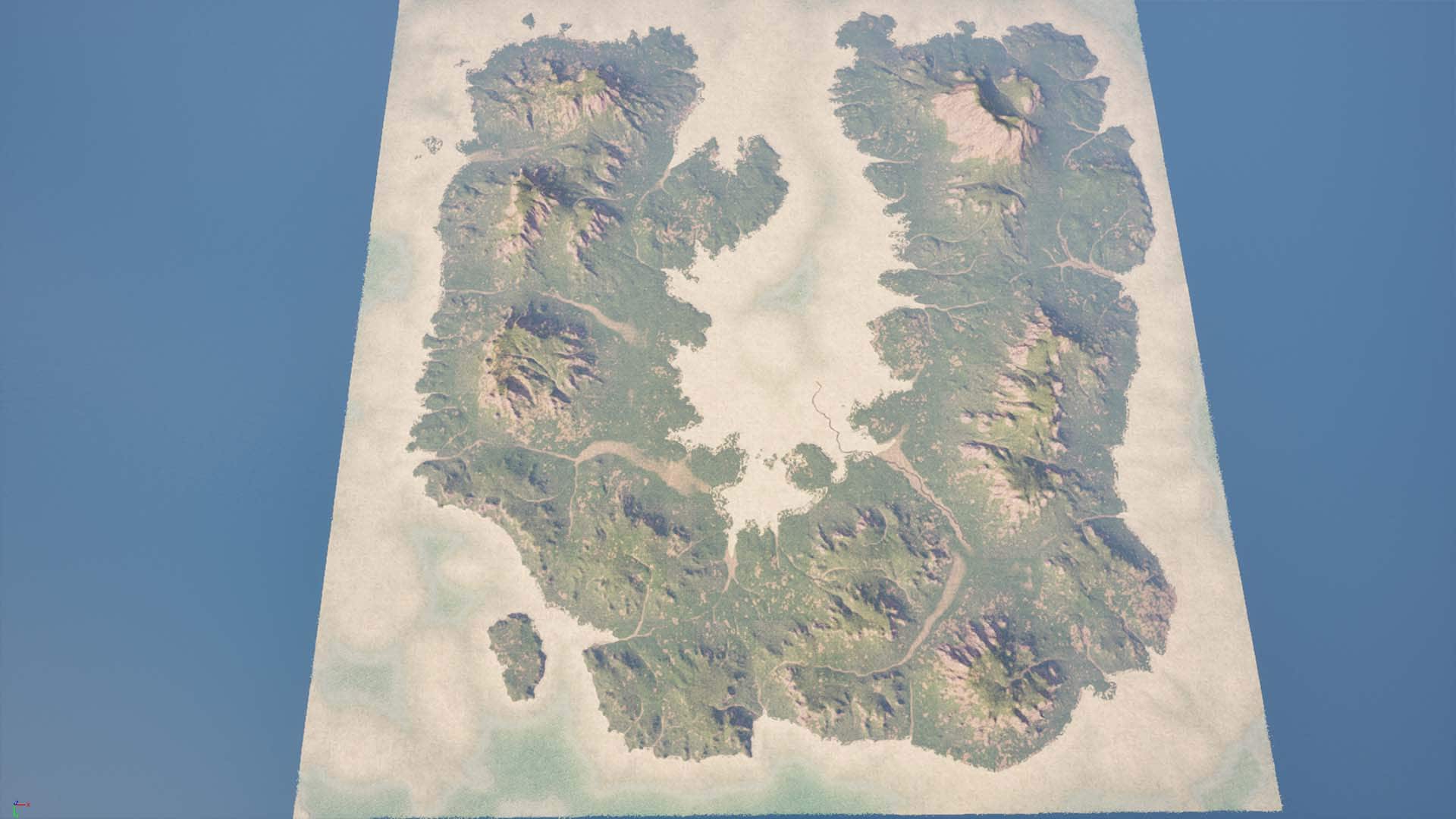 Open World Landscape Heightmap Tropical pack in Environments - UE ...