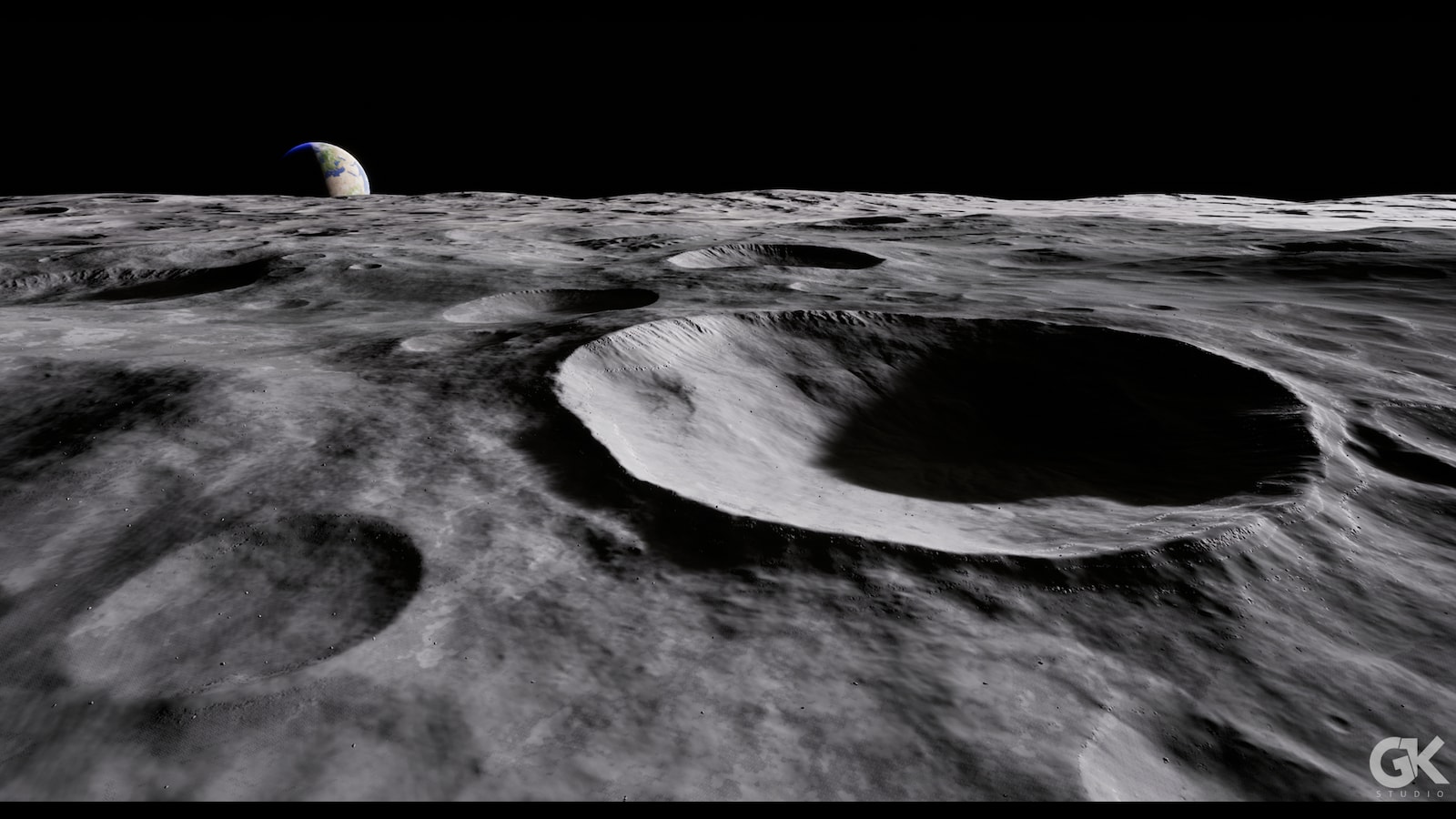 Moon Landscape in Environments - UE Marketplace