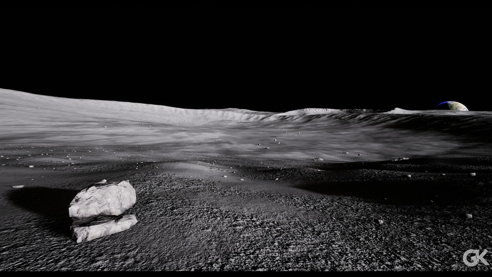 Moon Landscape in Environments - UE Marketplace