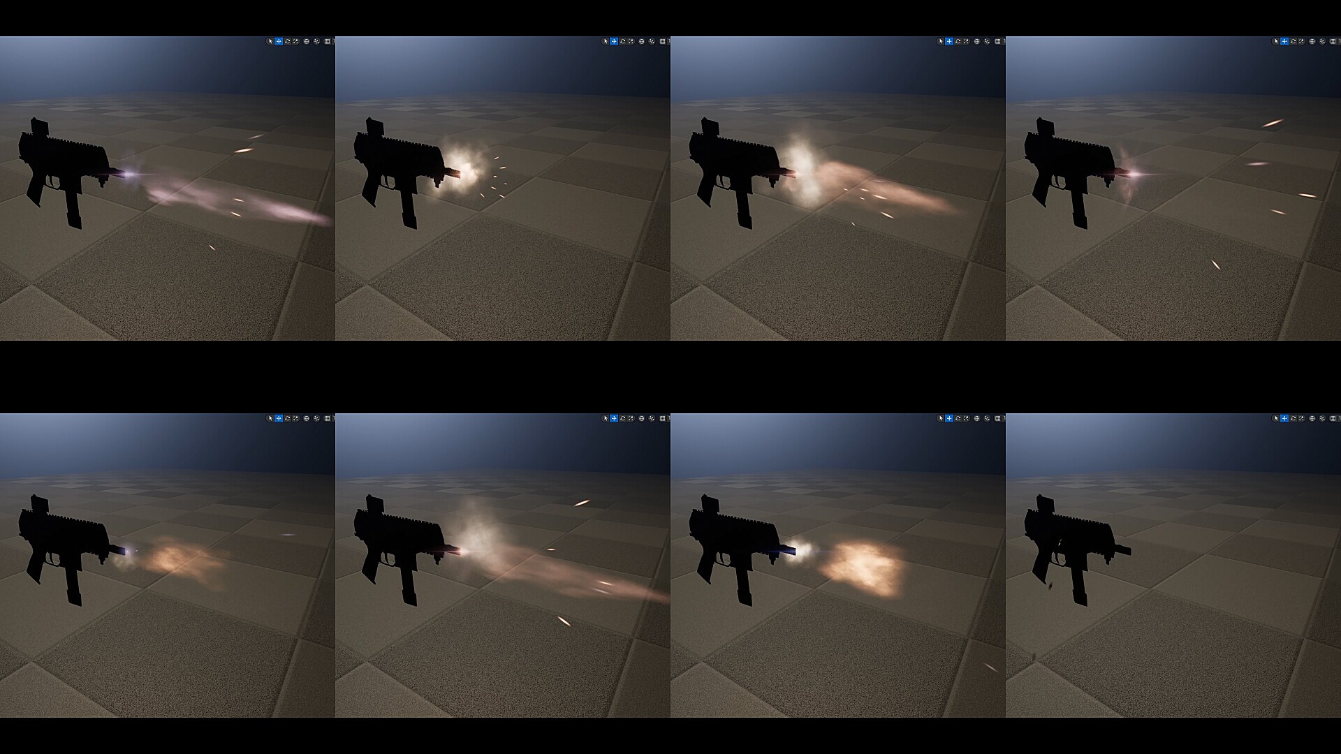 Muzzle-flashes vfx pack // realistic and sci-fi in Visual Effects - UE ...