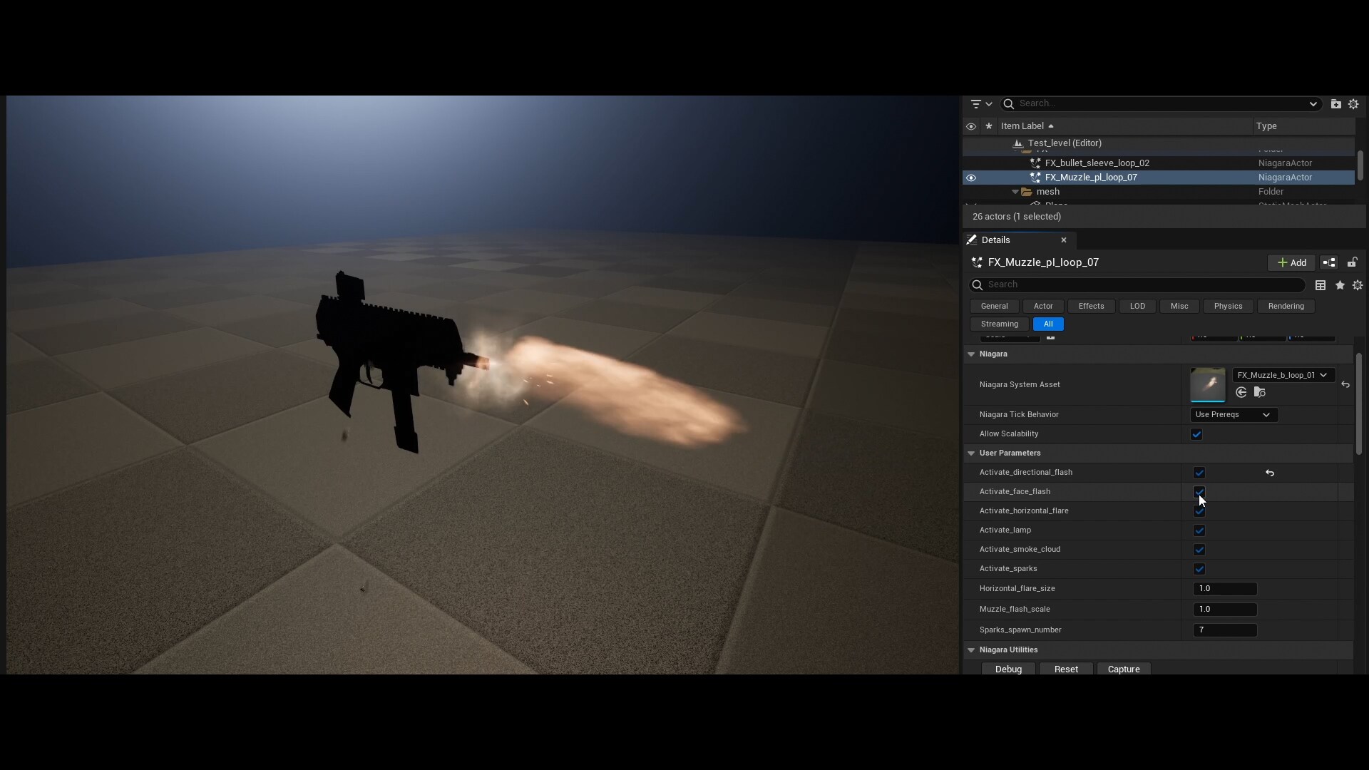 Muzzle-flashes vfx pack // realistic and sci-fi：エフェクト - UE マーケットプレイス