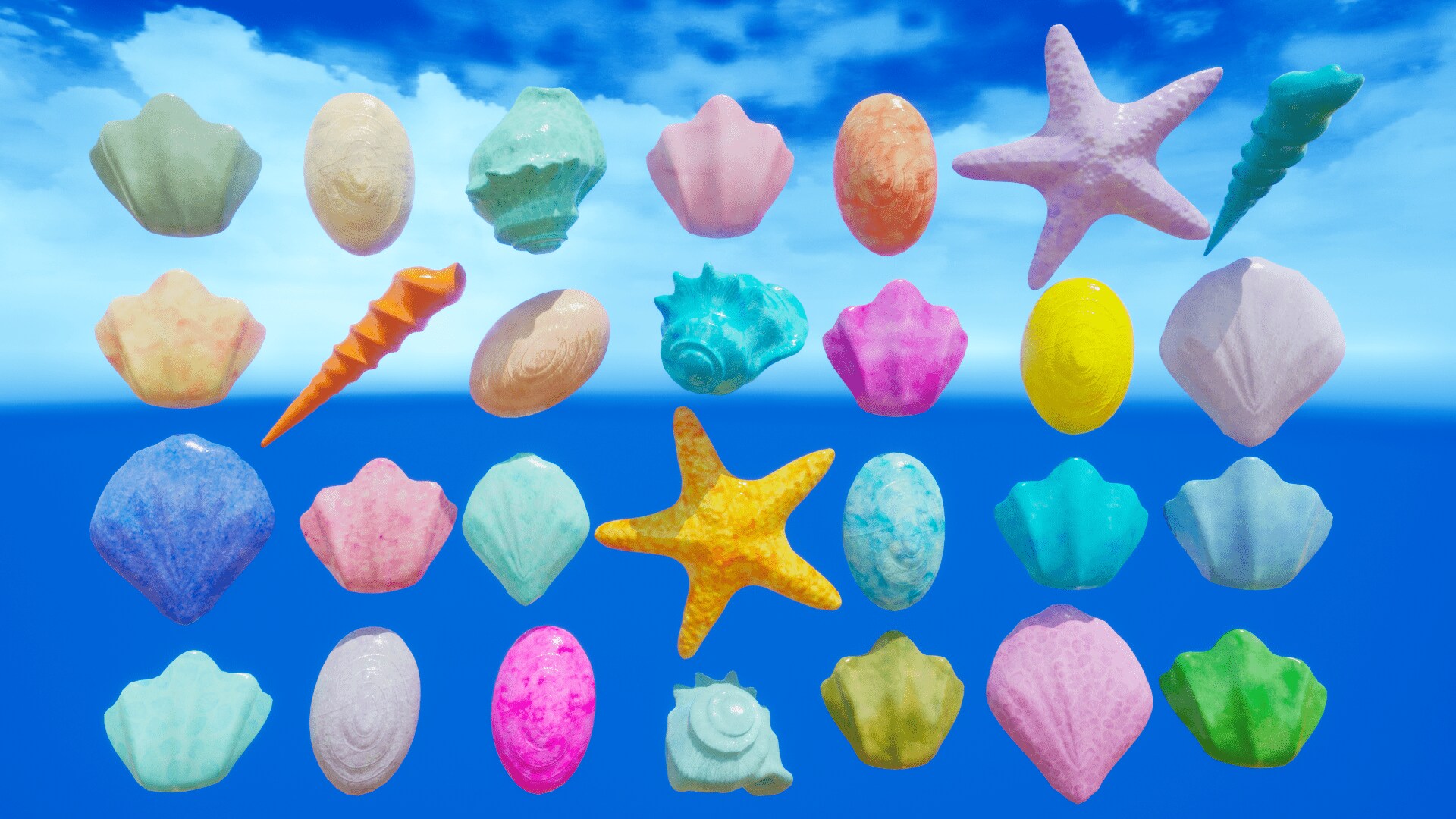 Procedural Seashells in Blueprints - UE Marketplace